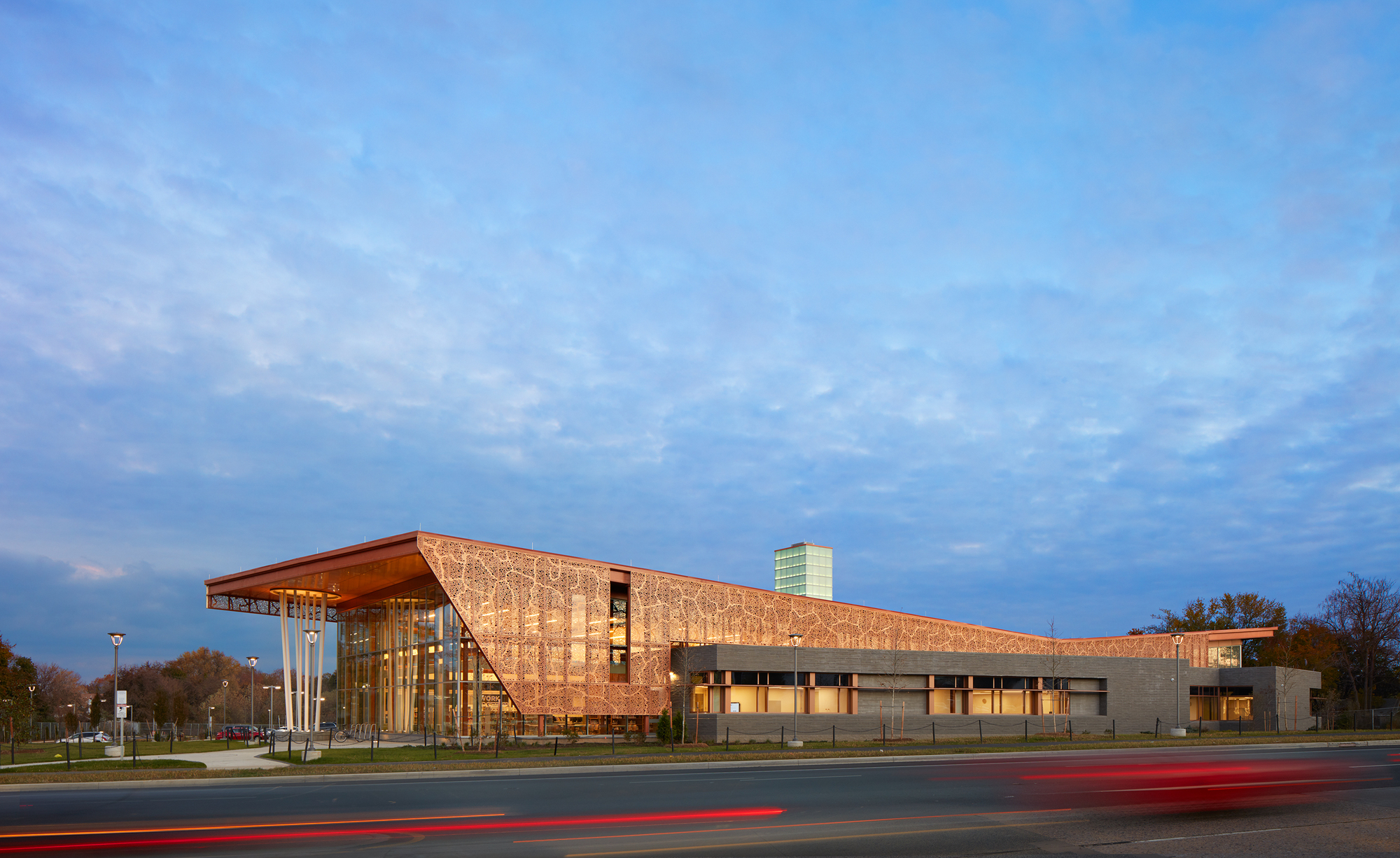 Gallery of Route 9 Library / Perkins and Will - 21