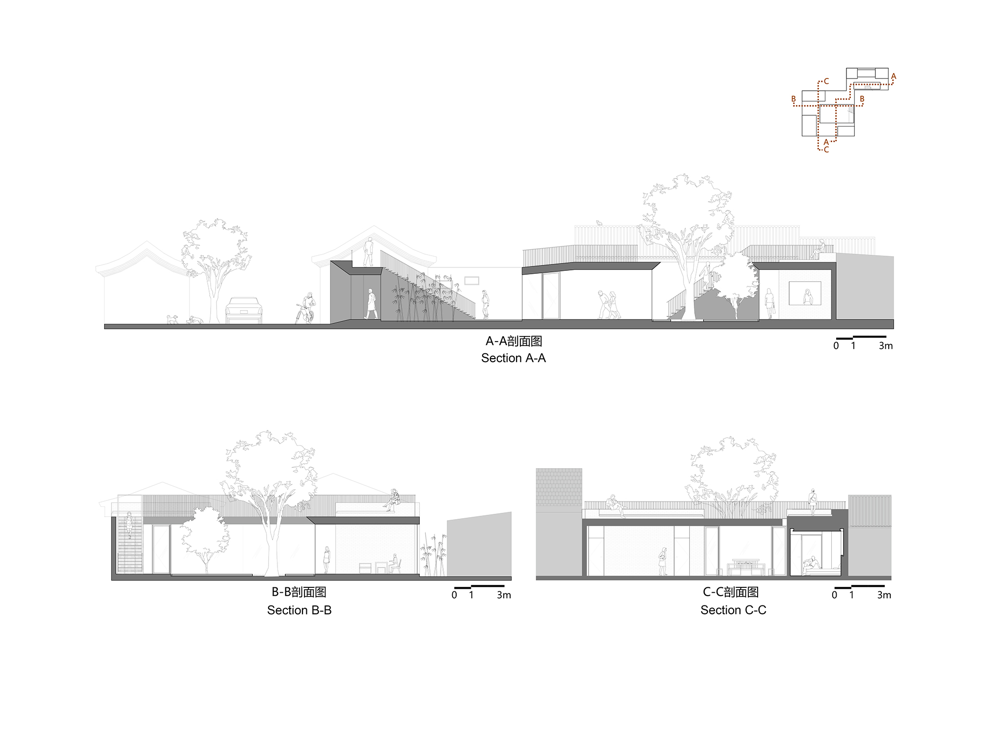 Gallery of Folding Courtyard / ARCHSTUDIO - 29