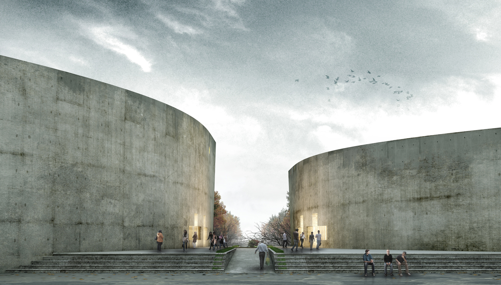 Gallery of Gilan University Conceptual Gateway in Iran - 8