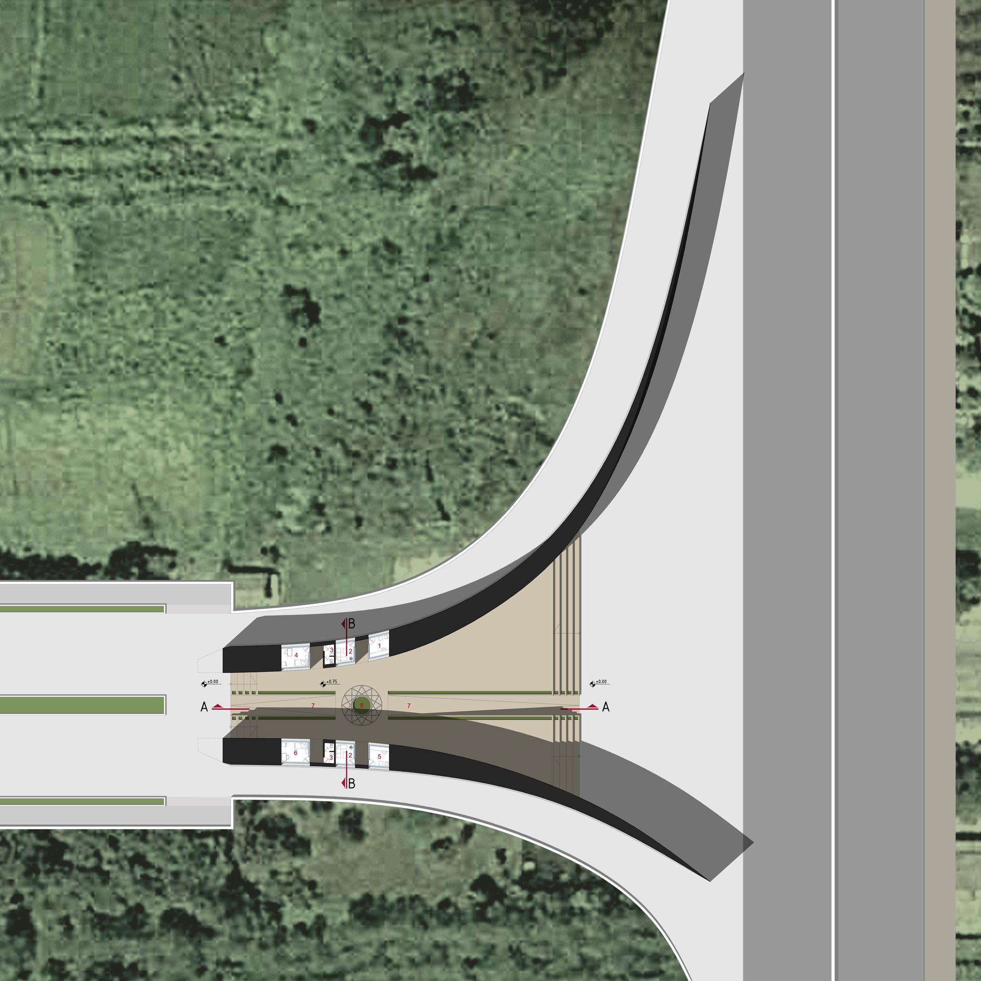 Gallery of Gilan University Conceptual Gateway in Iran - 9