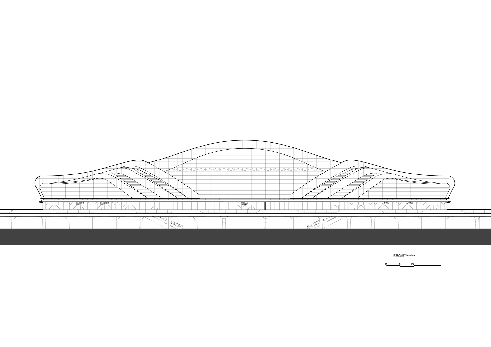 Gallery of Tonglu High-speed Railway Station / Greentown Ten-D ...