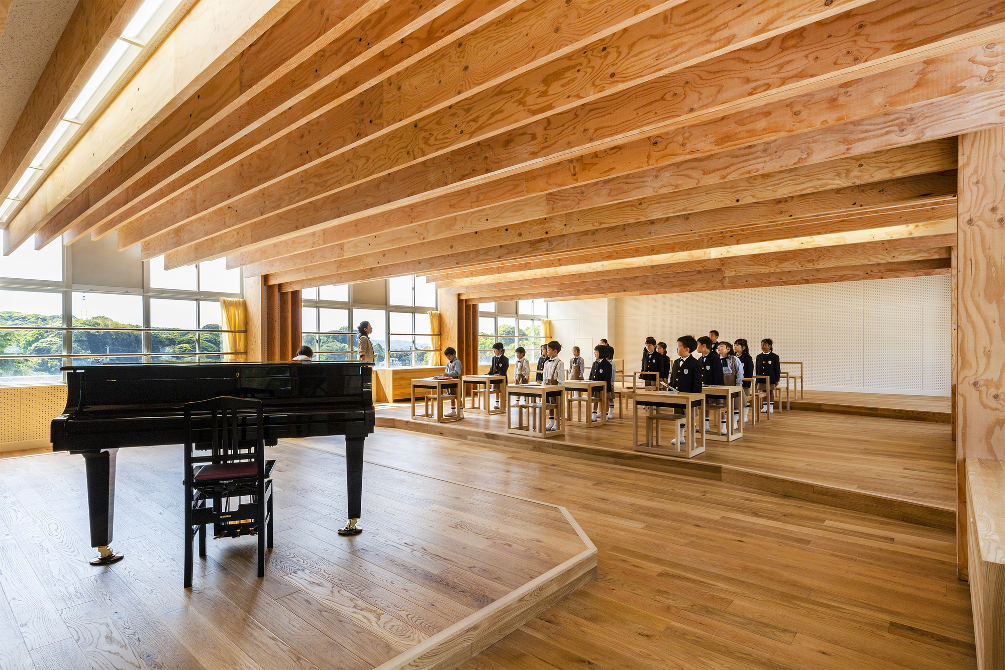 Galería de Escuela KB / HIBINOSEKKEI + Youji no Shiro + Kids Design ...