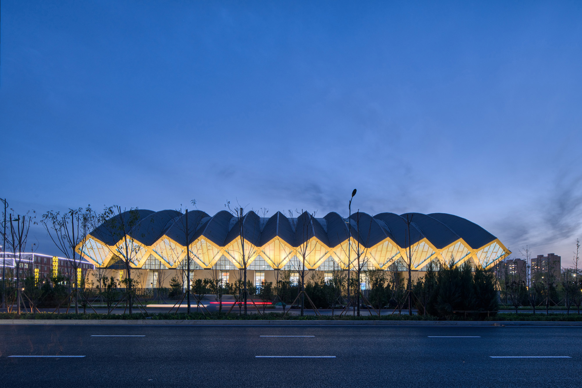 Gallery of Volleyball Arena of 2nd National Youth Games of China ...