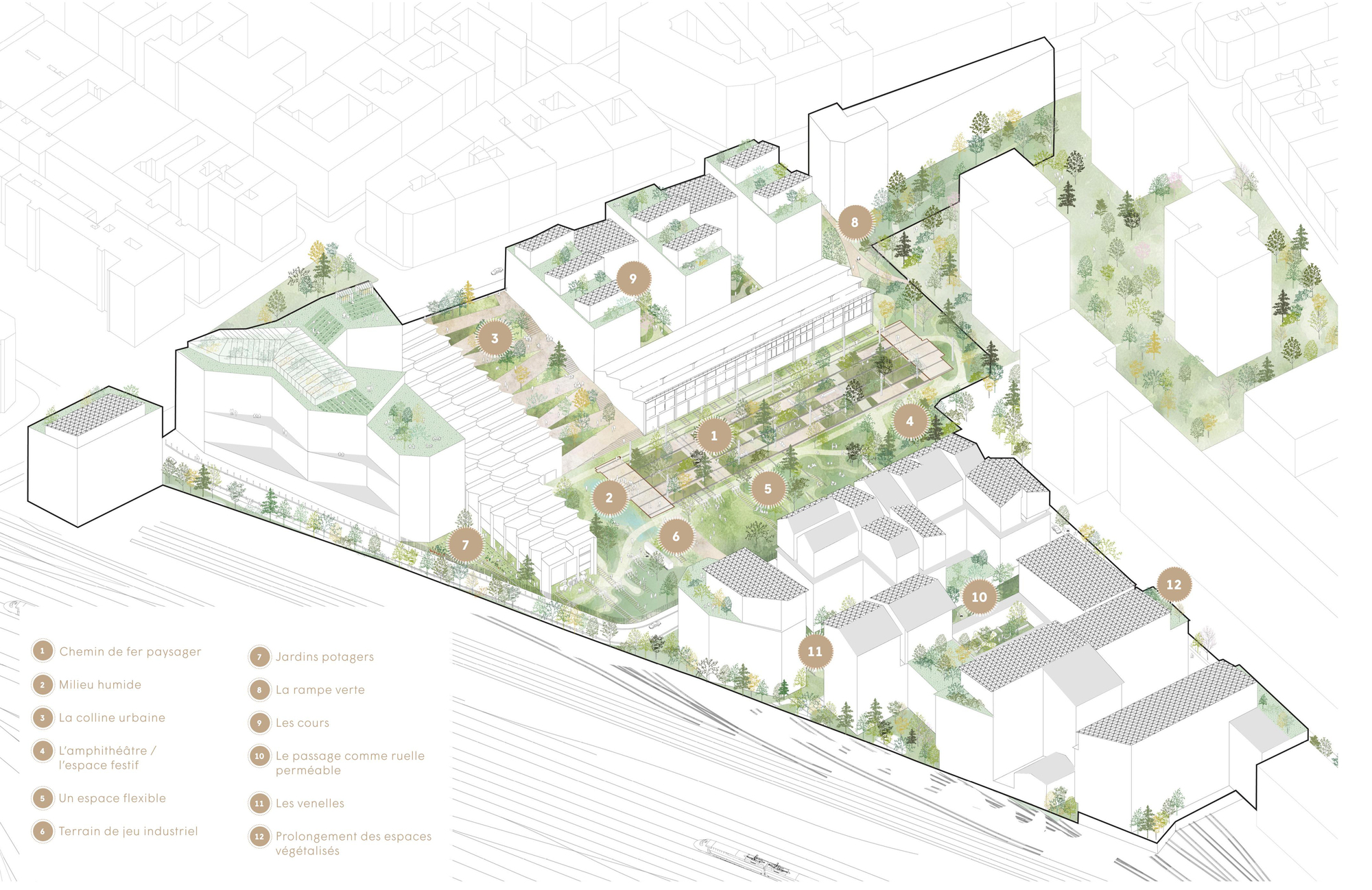 Gallery of Old Central Railway Transformed into Socially Sustainable ...