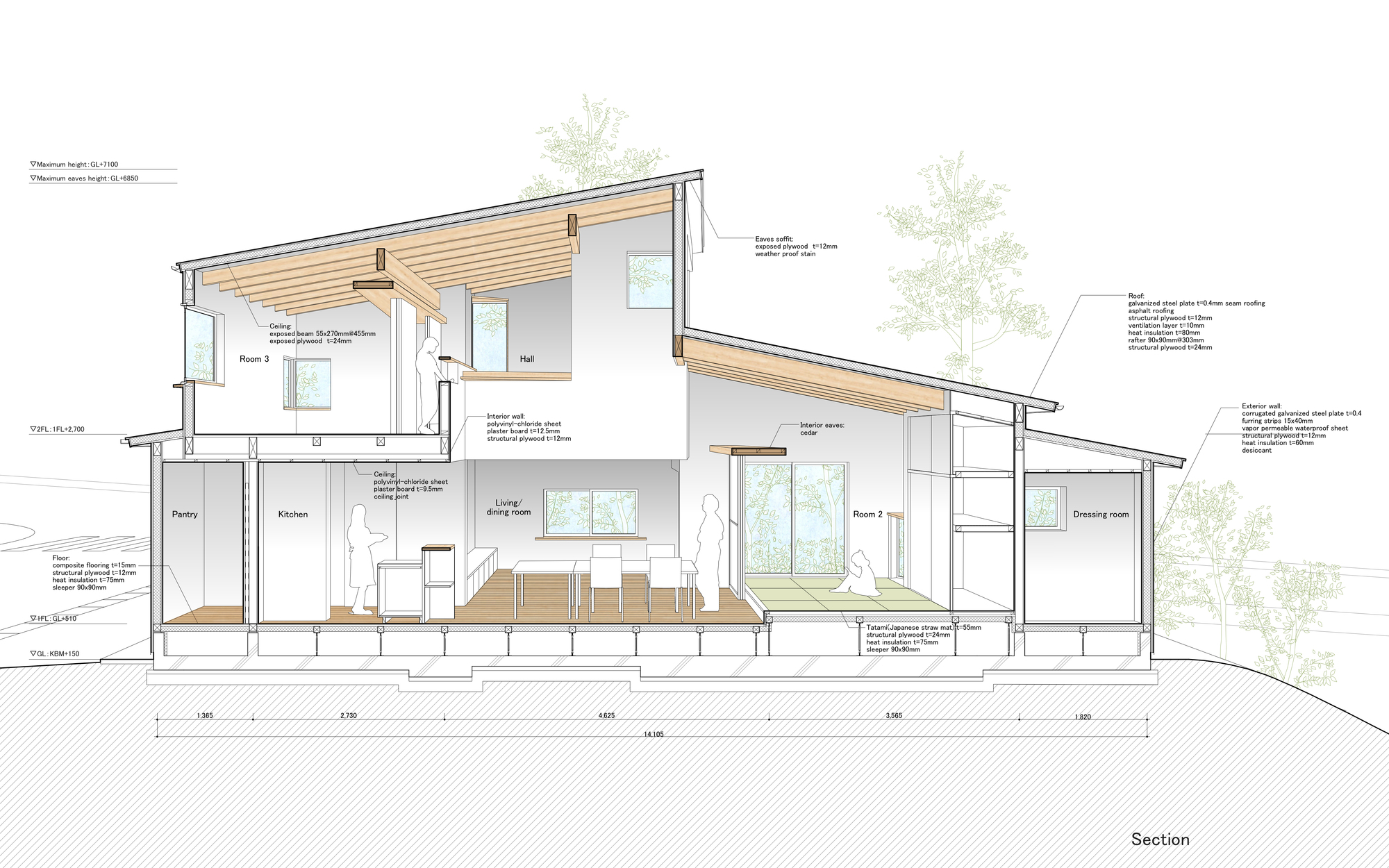 Gallery of House As / MARU。architecture - 49