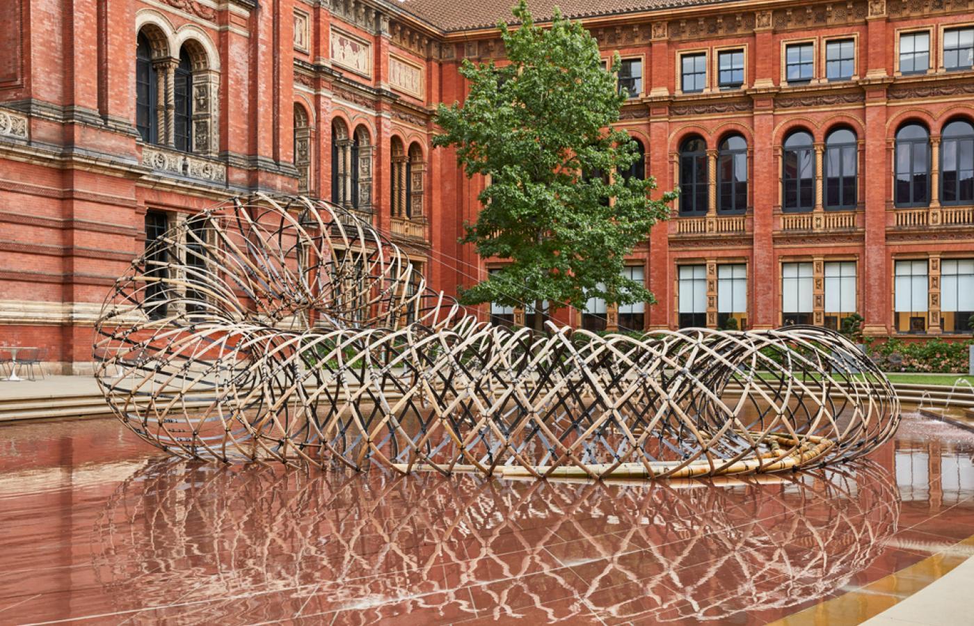Gallery of Kengo Kuma Unveils Bamboo Ring at 2019 London Design ...