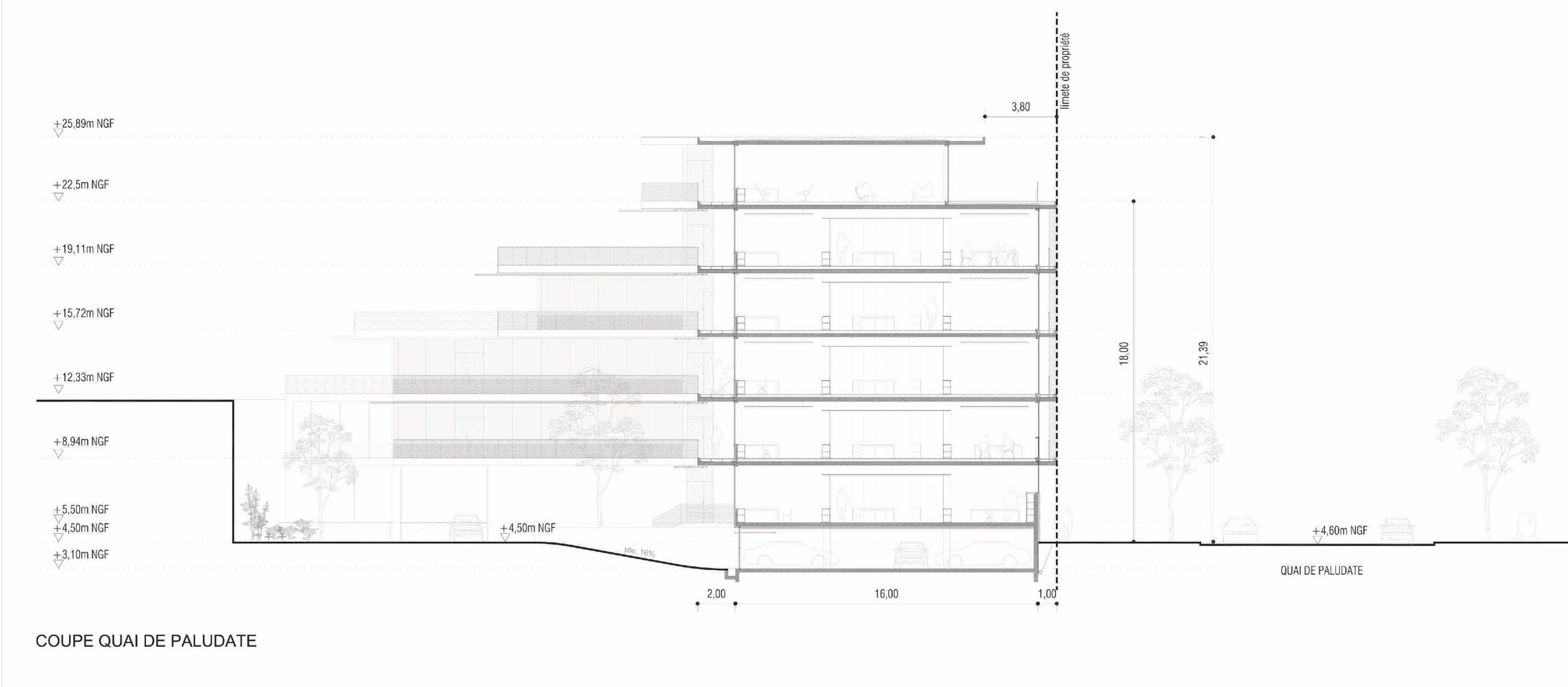 Gallery of Opus 33 Office Building / Patrick Arotcharen - 15