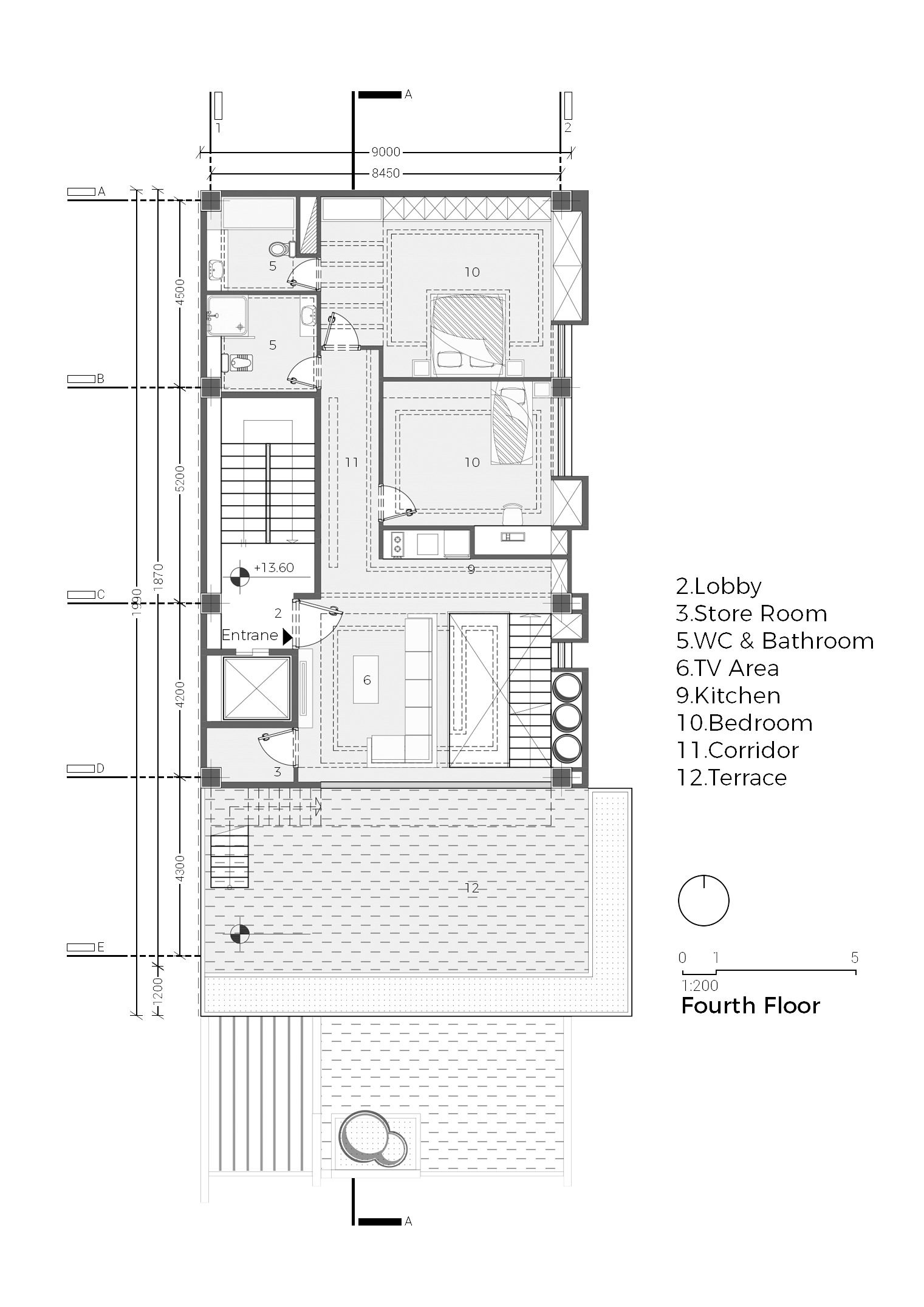 Y Cube Floor Plan