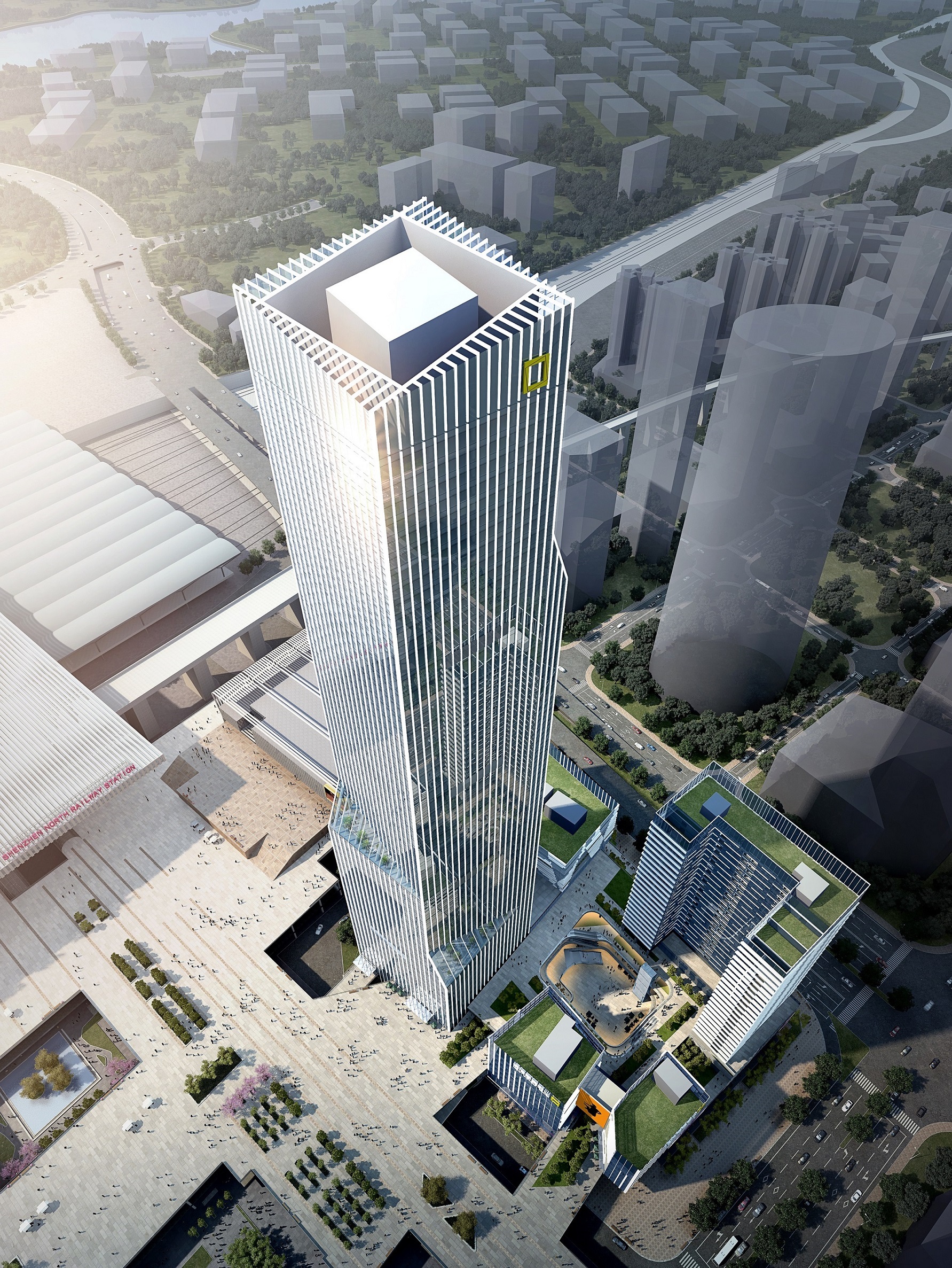 Gallery of Shenzhen North Station Huide Tower / HPP Architects - 23