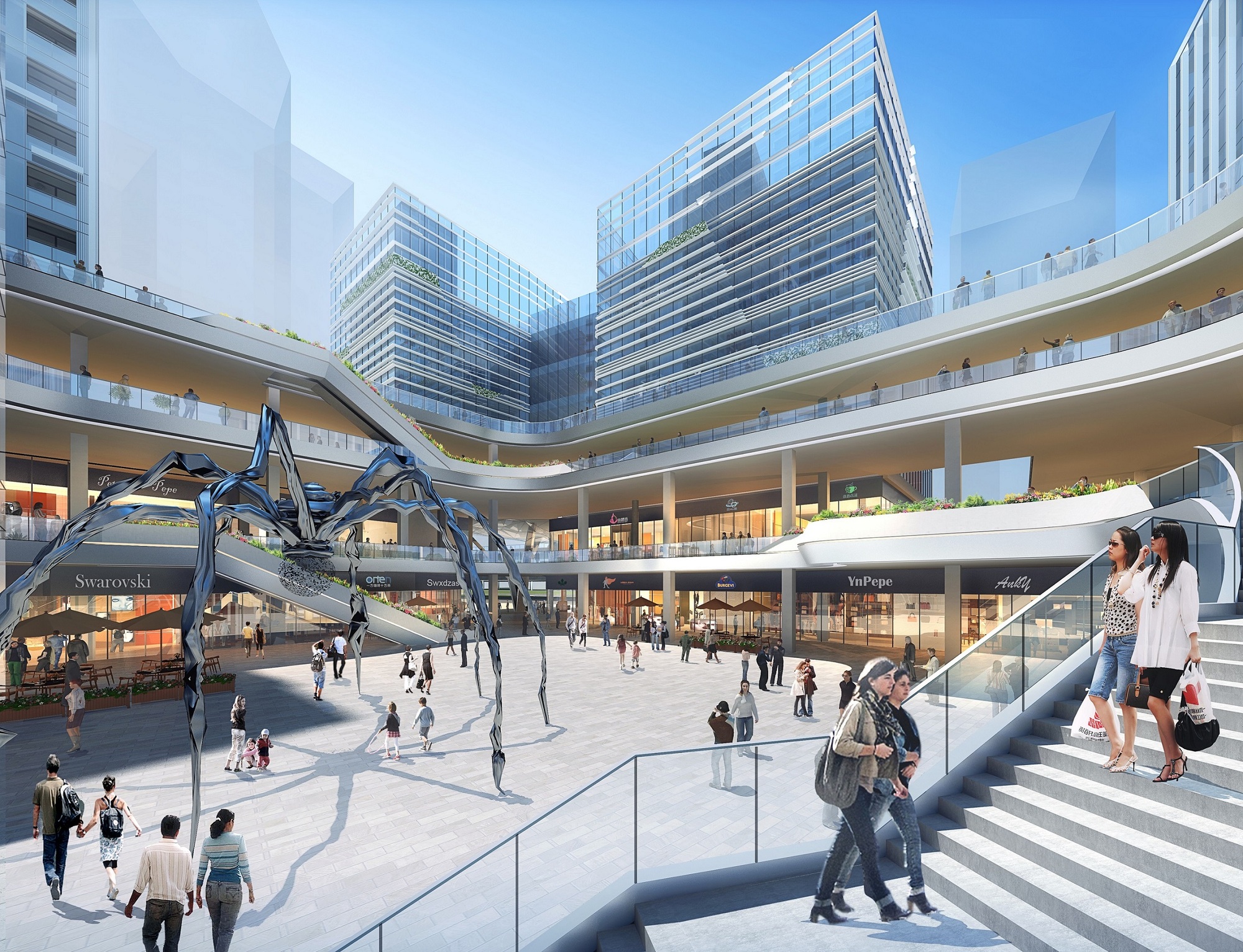 Gallery of Shenzhen North Station Huide Tower / HPP Architects - 24