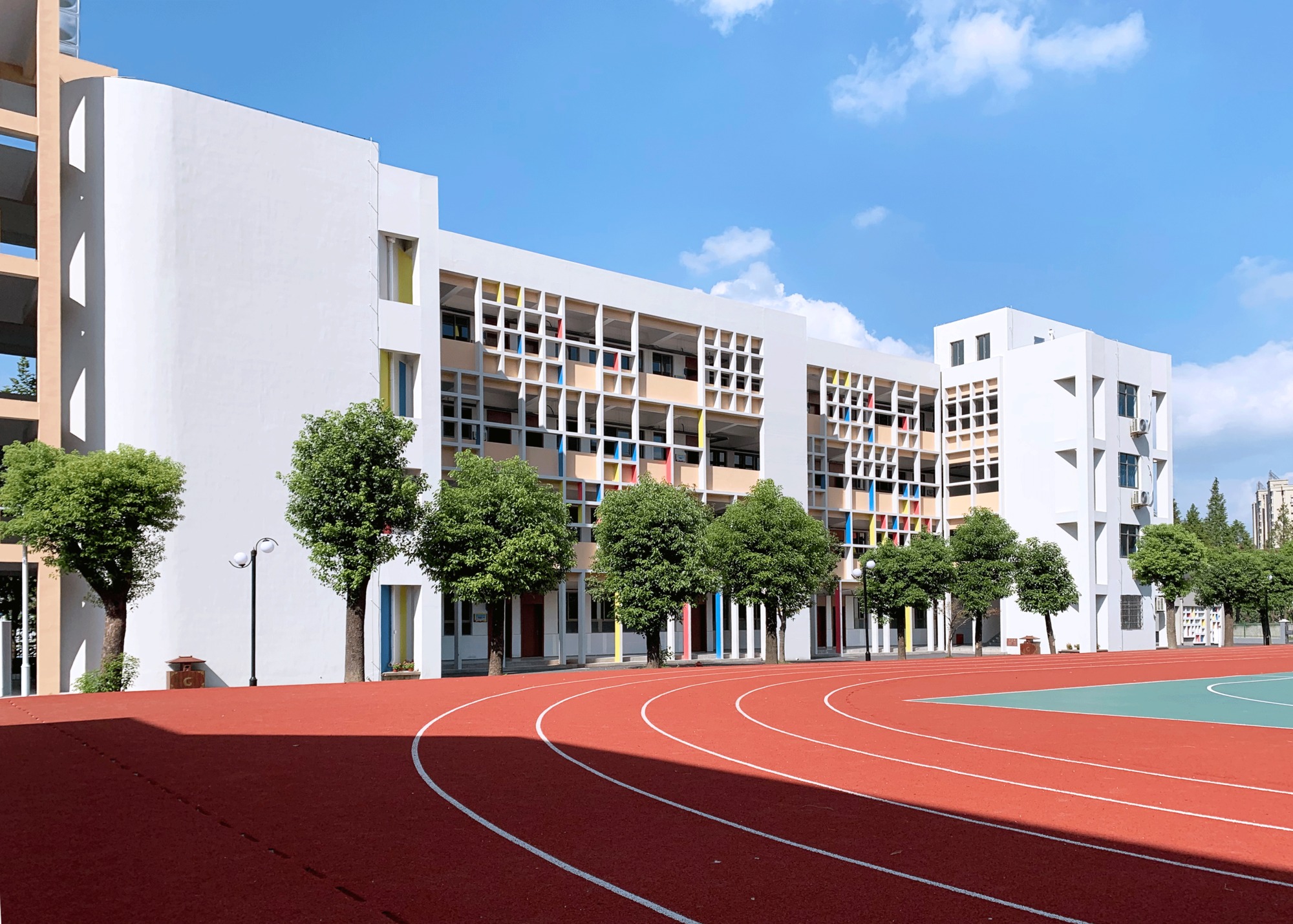 Gallery of Facade Renovation of Shaoxing Shangyu Longshan School ...