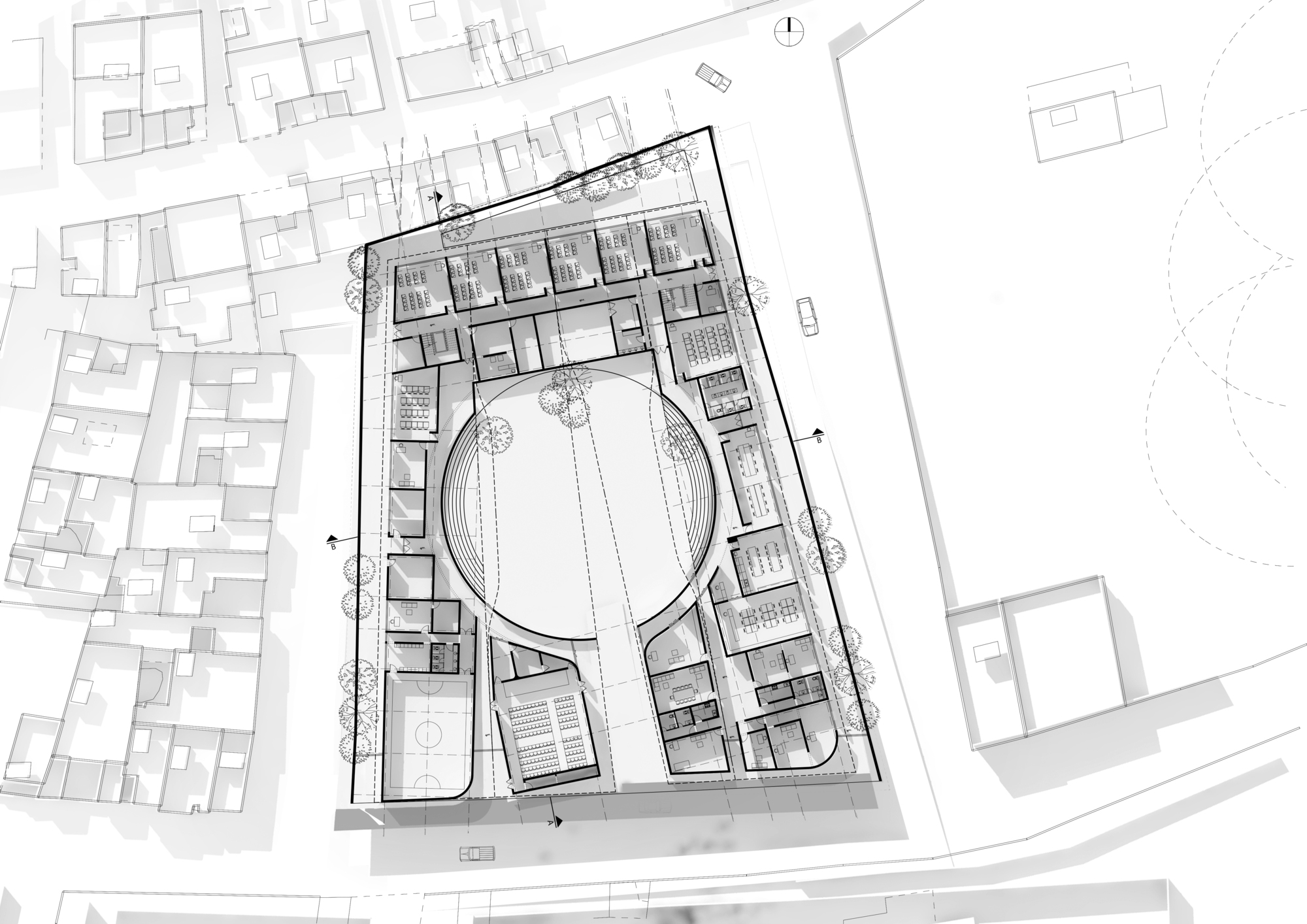 Gallery of Kamyaran Project Proposes New Concept of School-to-City ...