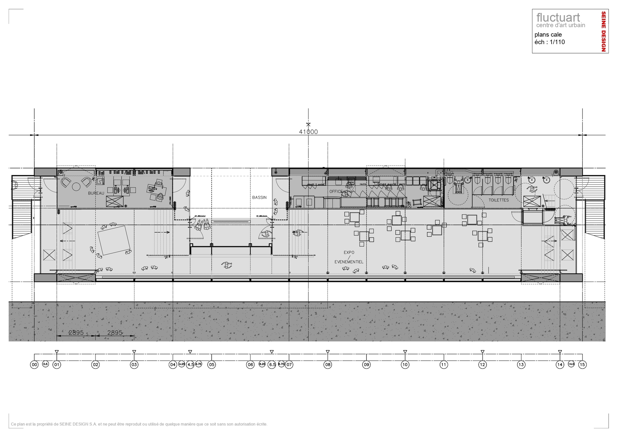 Gallery of Fluctuart Art Gallery / Seine Design - 22