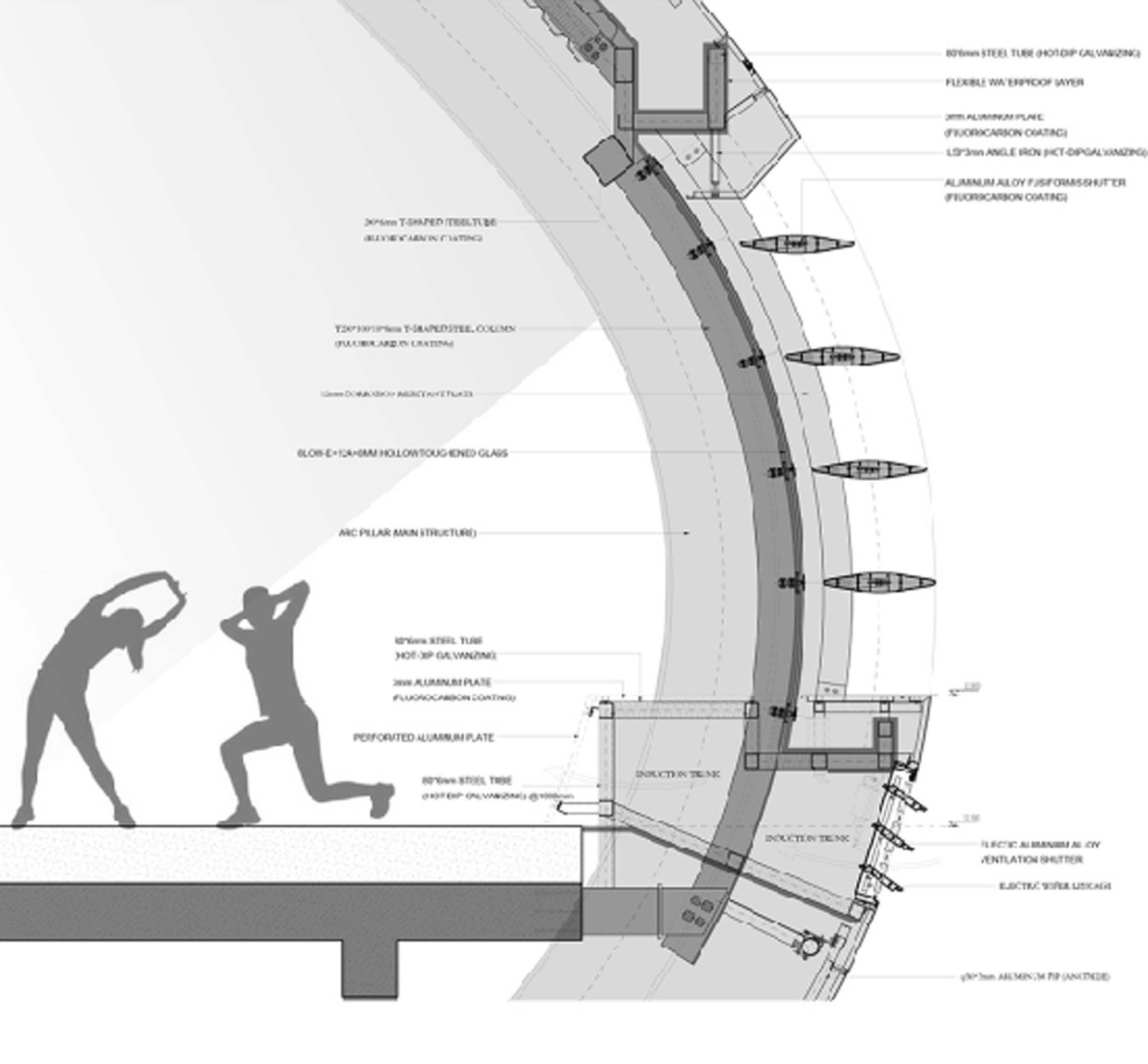 Gallery of Zhejiang HuangLong Aquatics Center / CSADI - 32