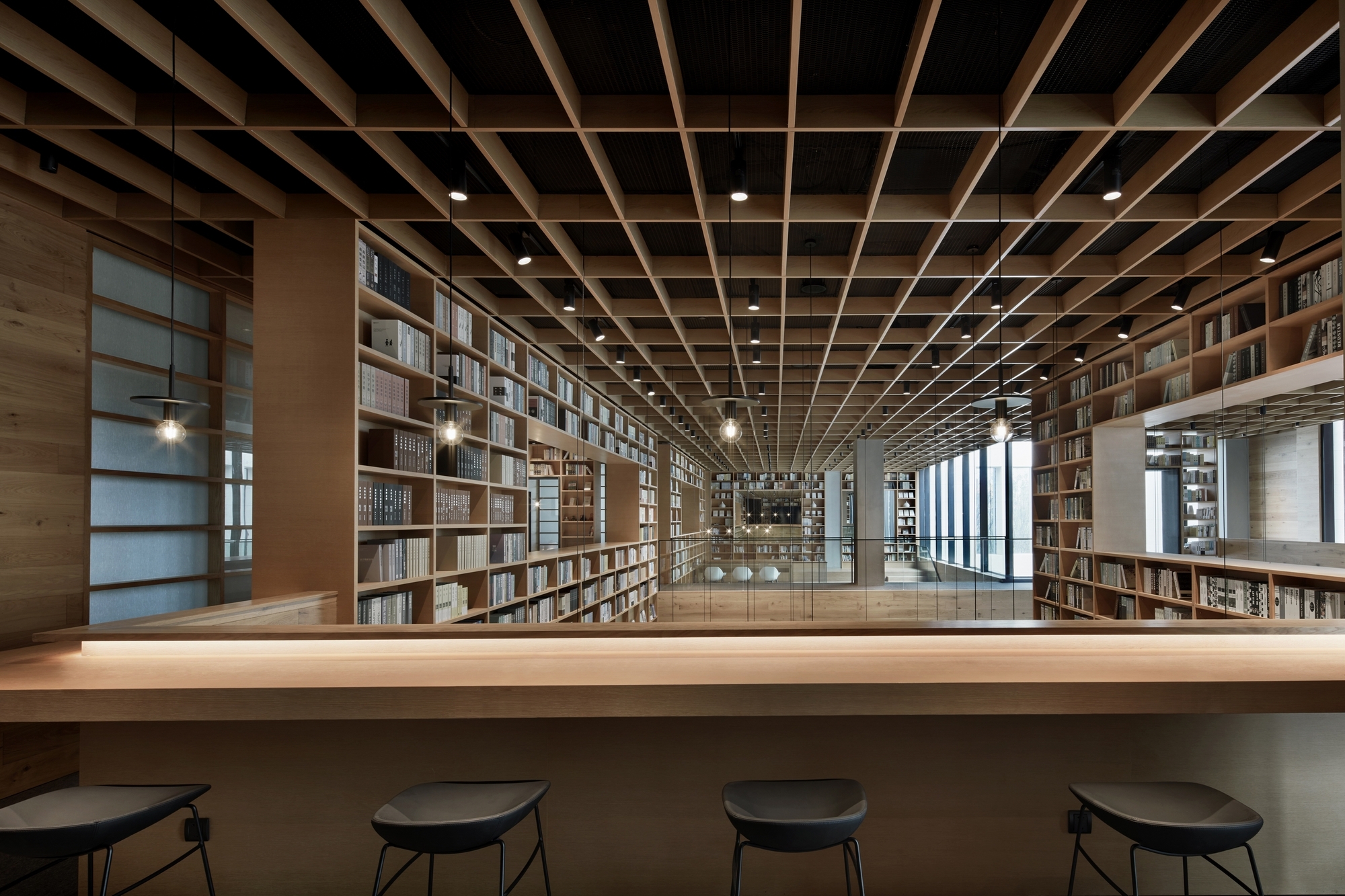Gallery of Yue Library / Beijing Fenghemuchen Space Design - 8