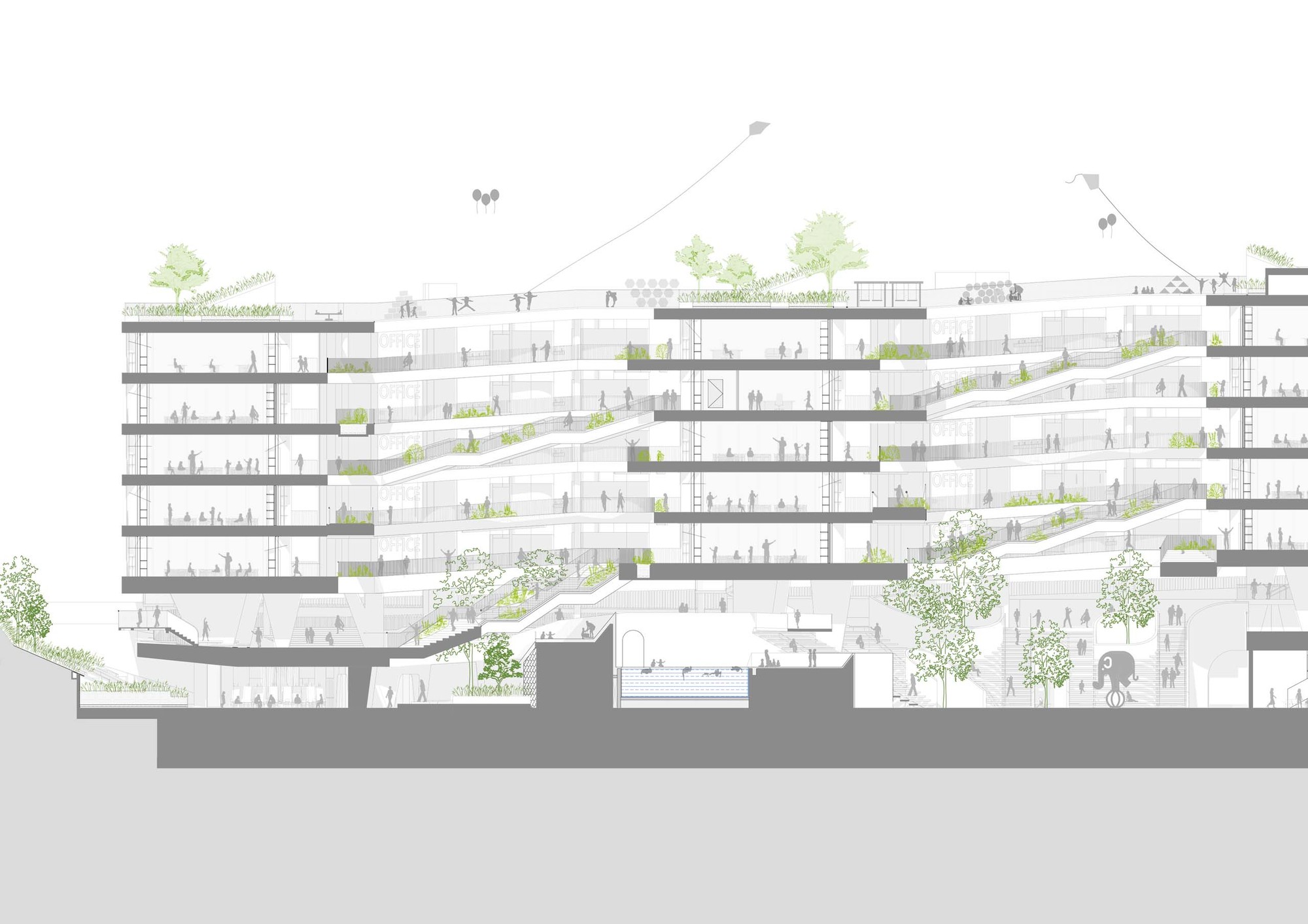 Gallery of Hongling Experimental Primary School / O-office Architects - 37