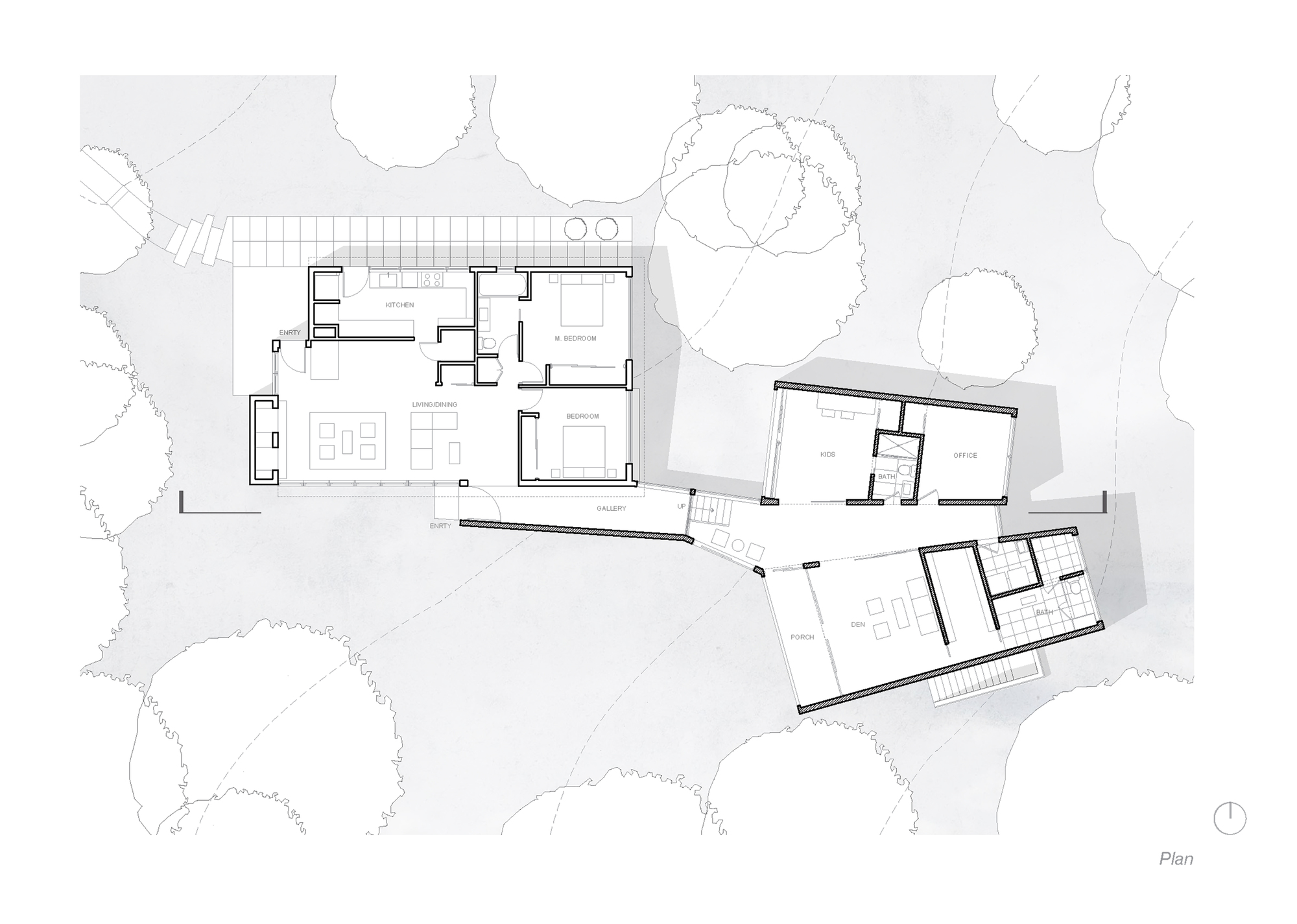 Gallery of Dual Modern House / KUBE architecture - 19
