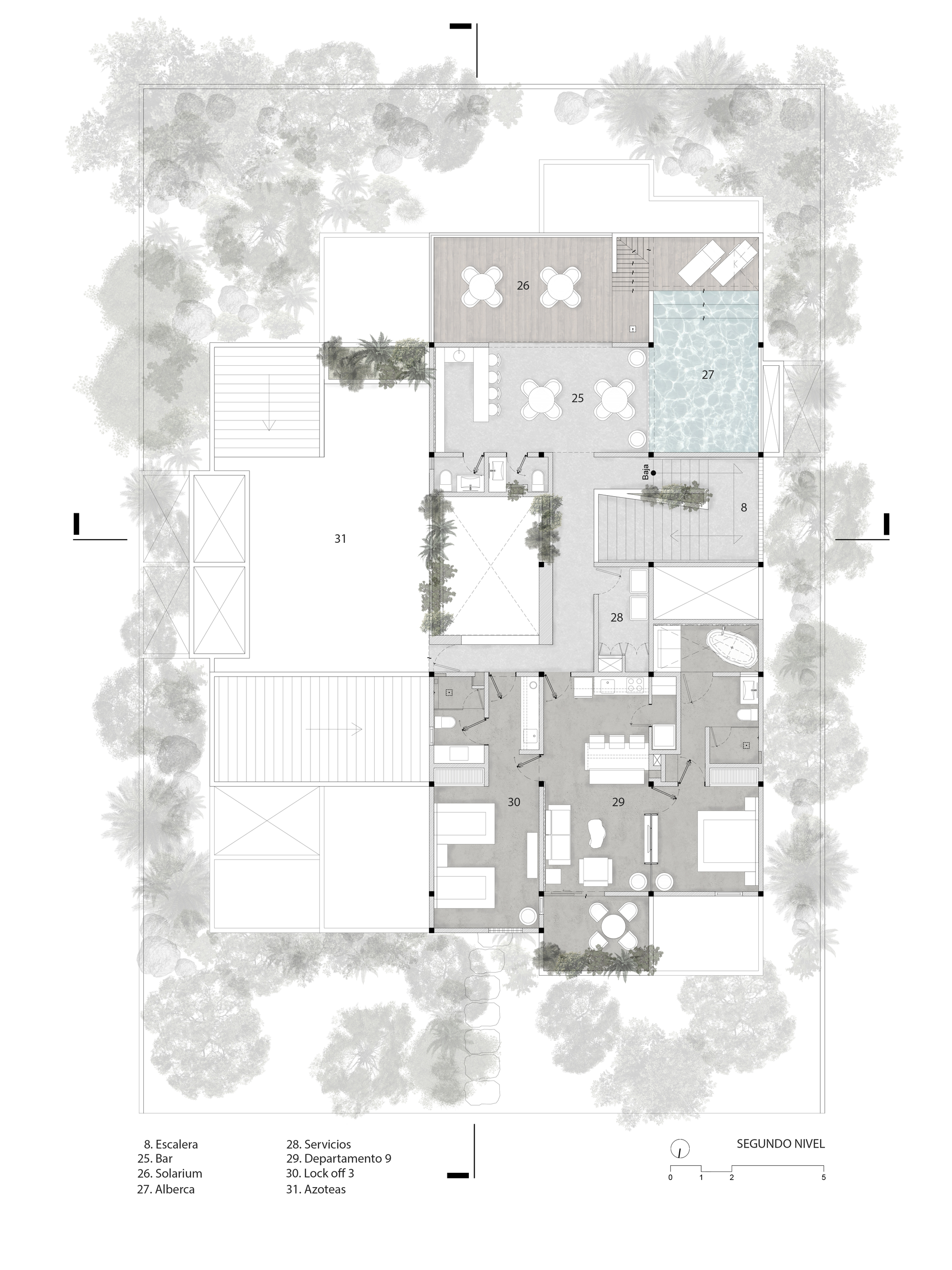 Gallery of Kiki Tulum Housing / Central de Proyectos SCP - 22