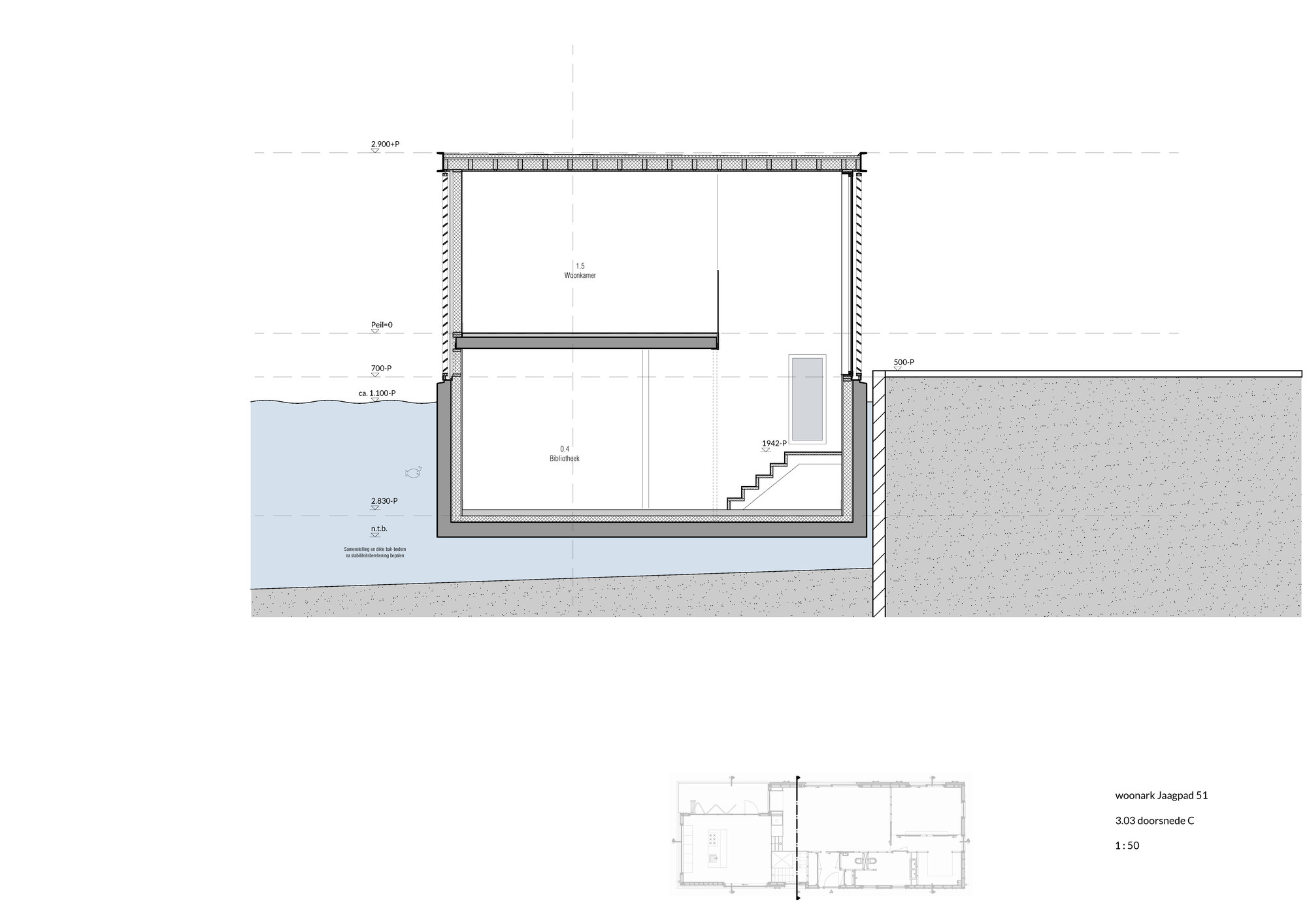 Gallery of Energy Positive Floating Villa / vanOmmeren-architecten - 33