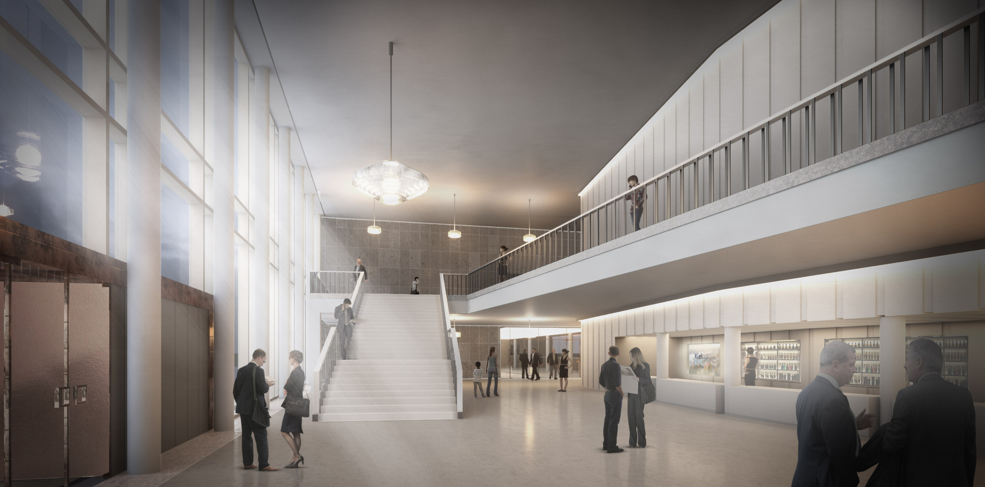 Gallery of GMP and BBP Refurbish Concert Hall at Kiel Castle - 2