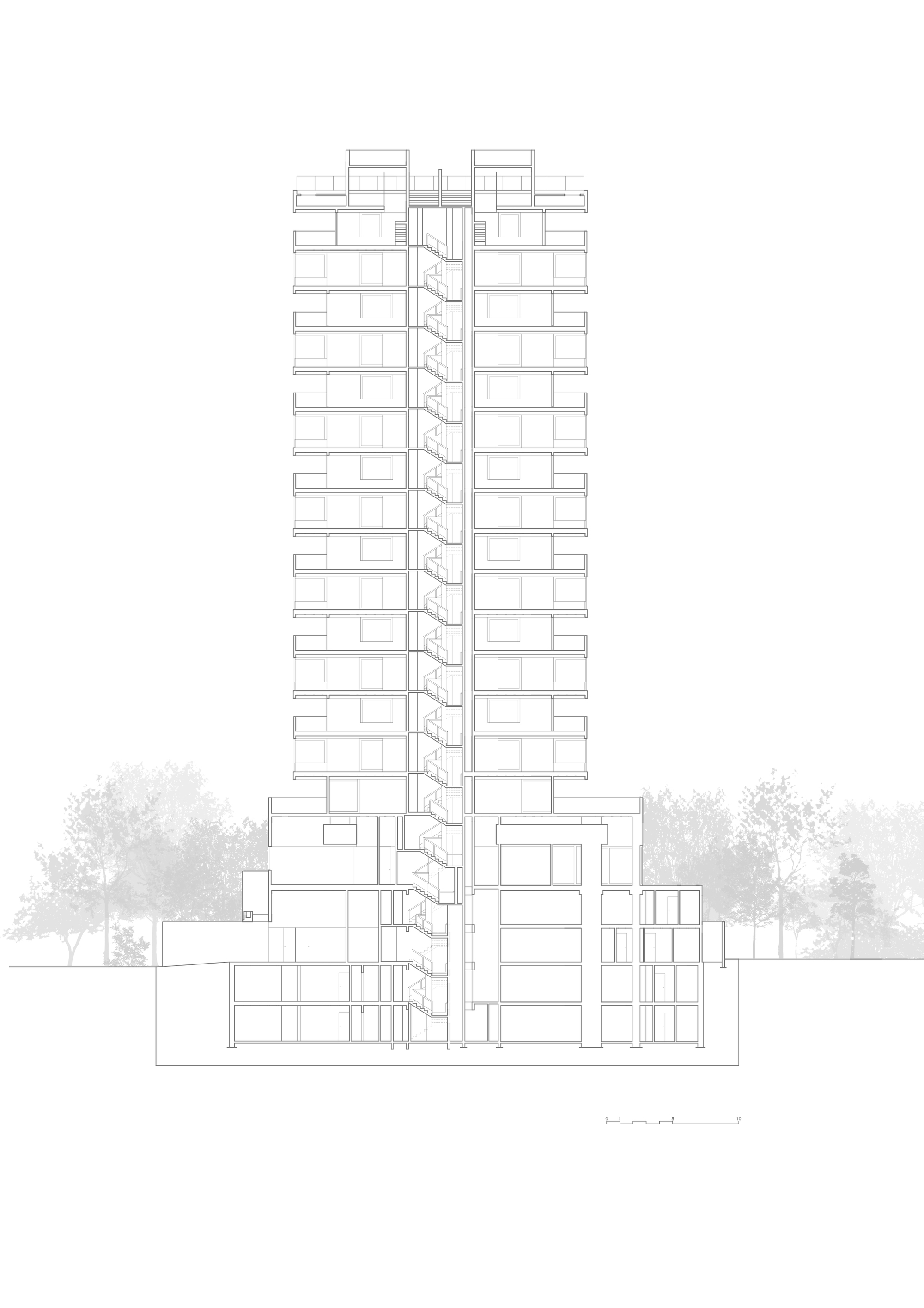 Gallery of VN Ferreira Lobo Building / Studio Arthur Casas - 24