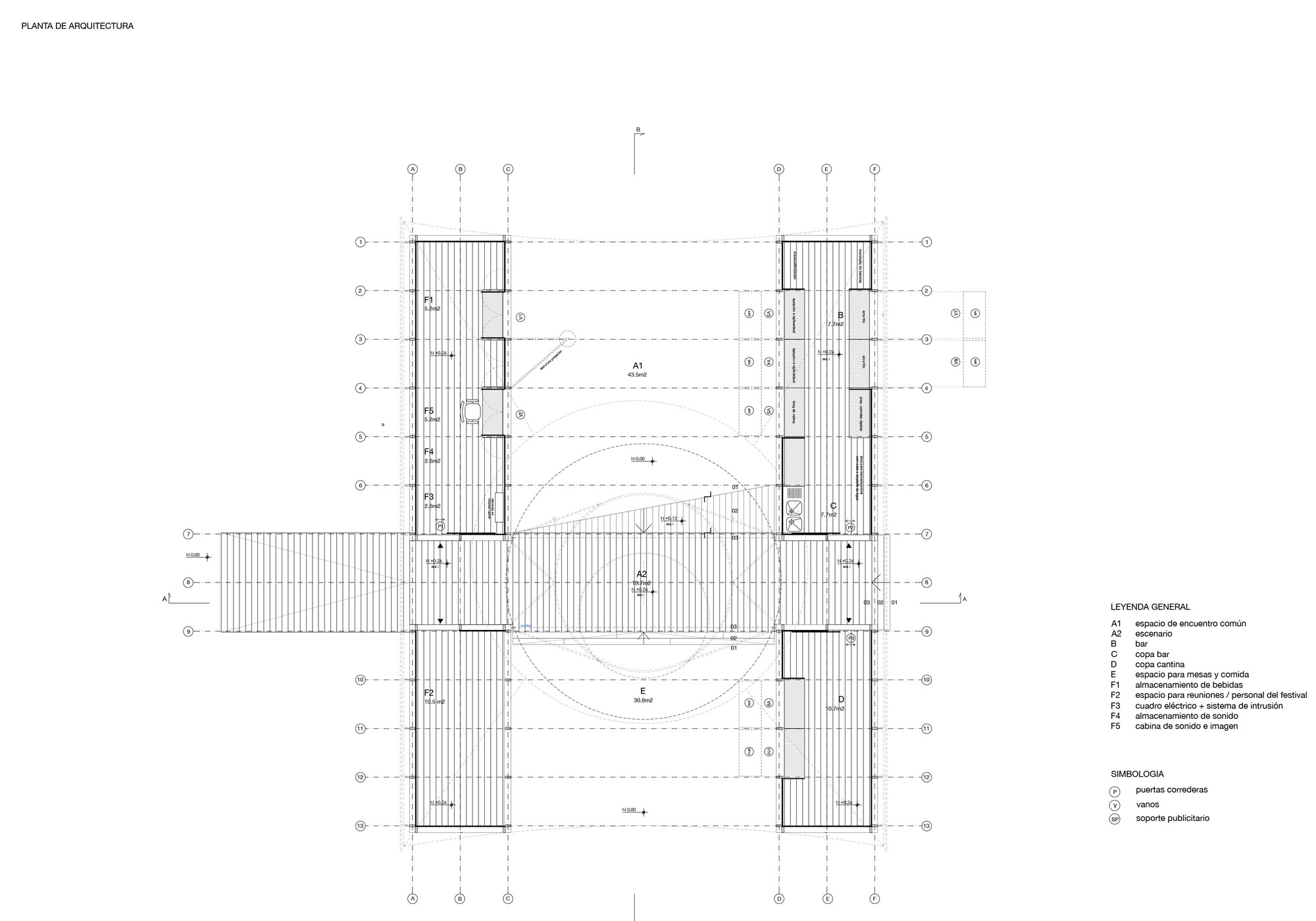 Gallery of Temporary Pavilion Festival de las Artes Walk&Talk 2019 / GA ...