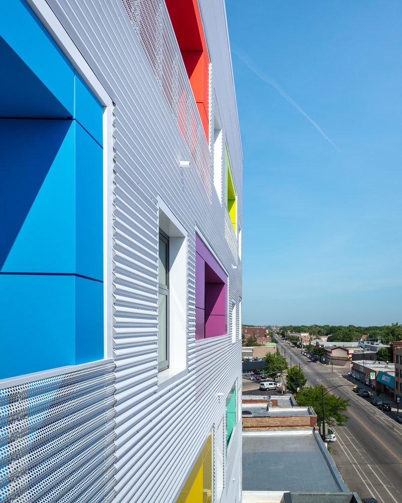 Gallery of Independence Library and Apartments / John Ronan Architects - 15