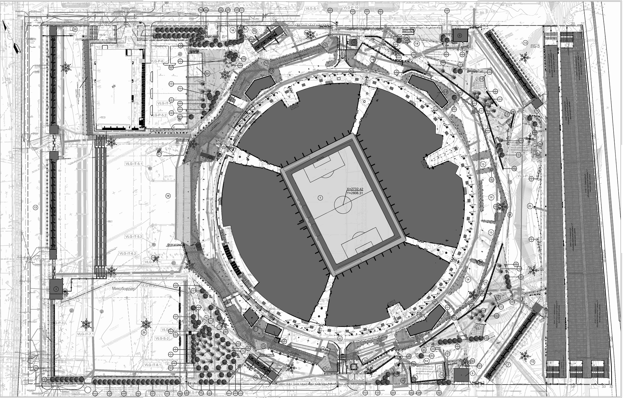 Gallery of Volgograd-Arena Football Stadium / PI ARENA - 27