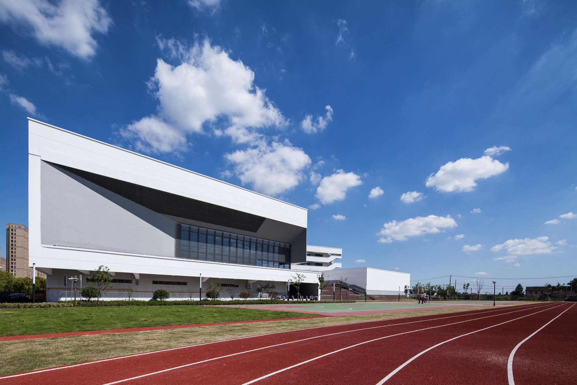 Gallery of Tangcheng Middle School / Huajian Group Shanghai ...