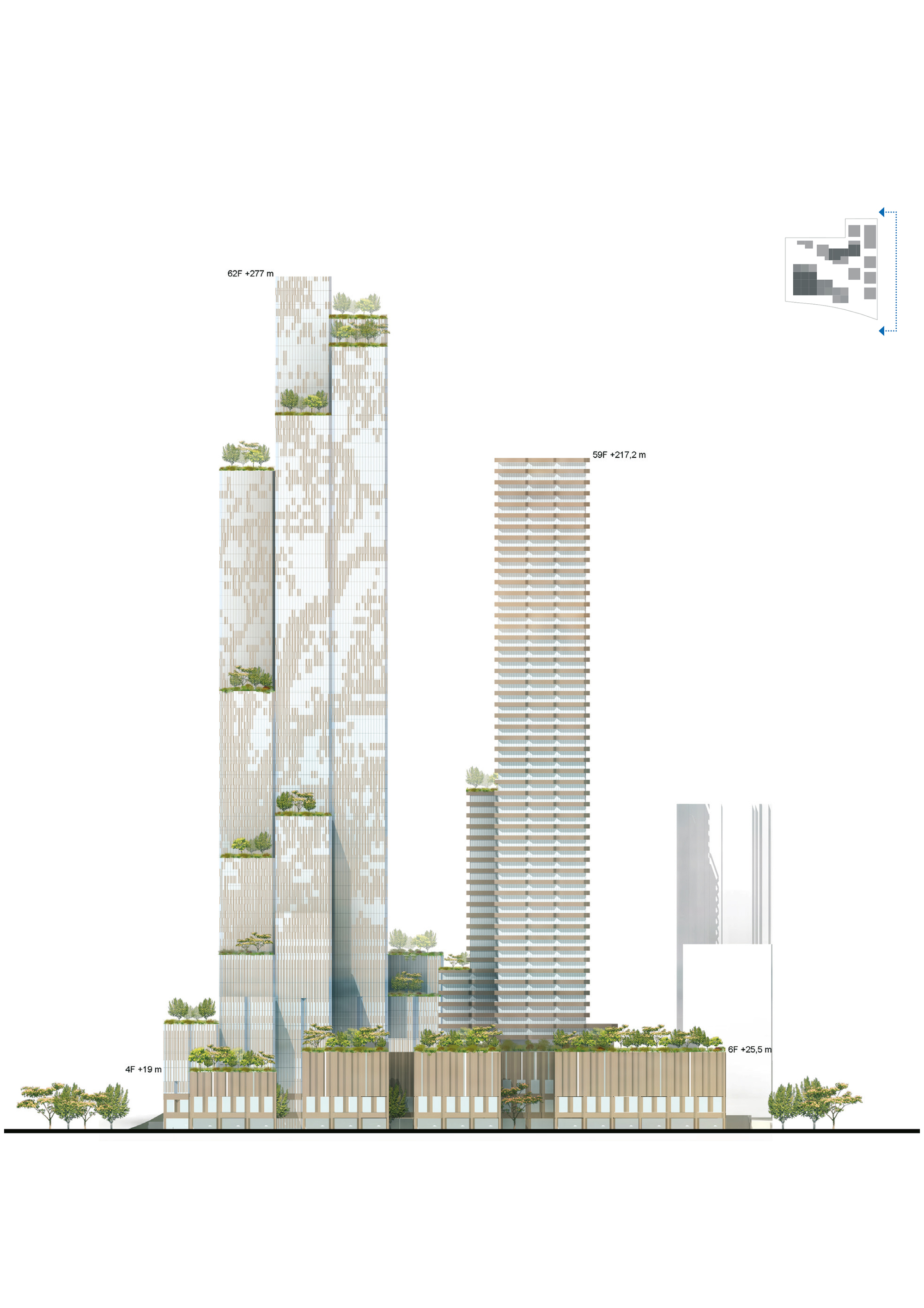 Gallery of Mecanoo Reveals Konka Mixed-Use Inspired by Historic Chinese ...