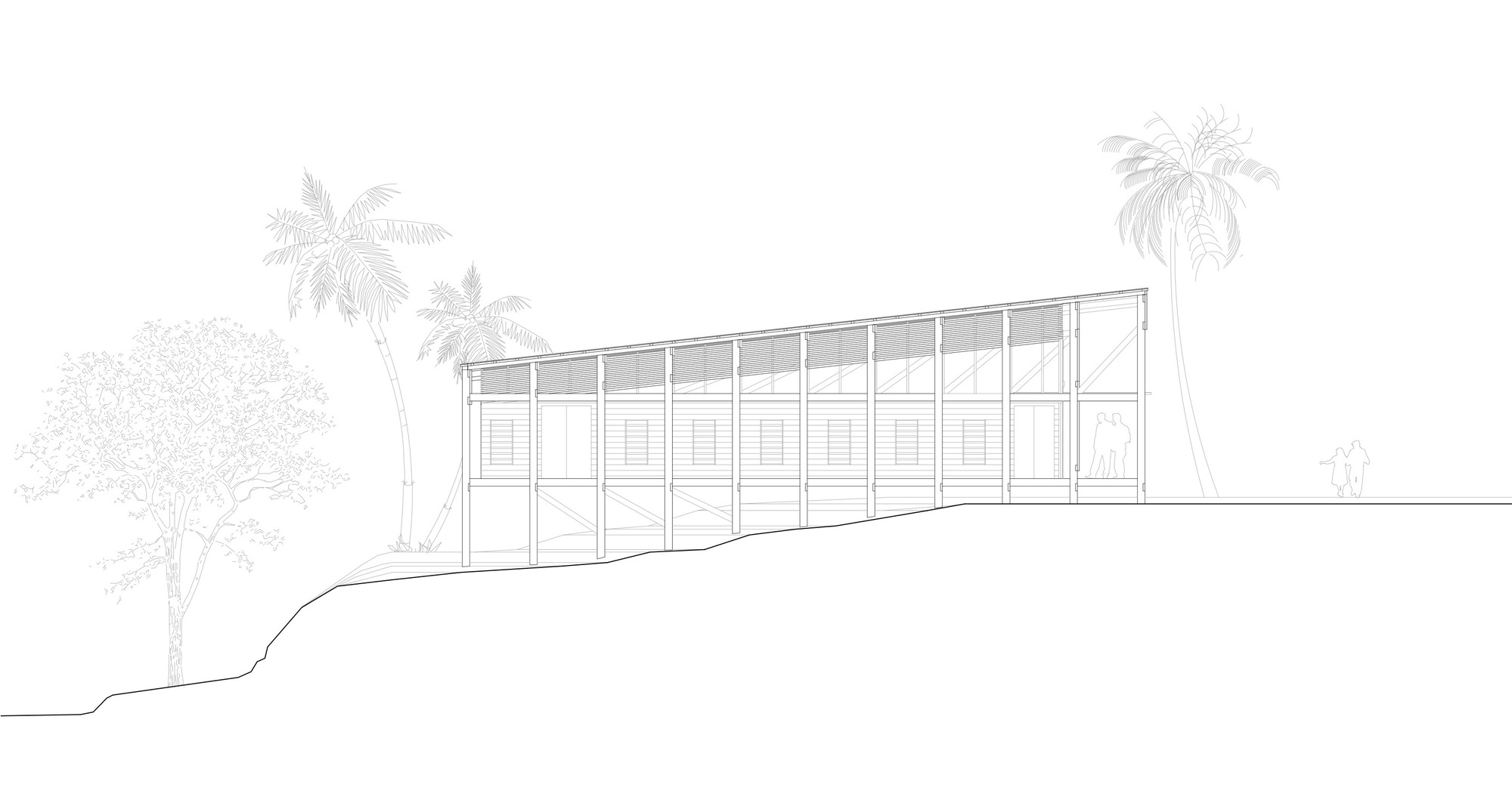 Gallery of Naidi Community Hall / CAUKIN Studio - 18