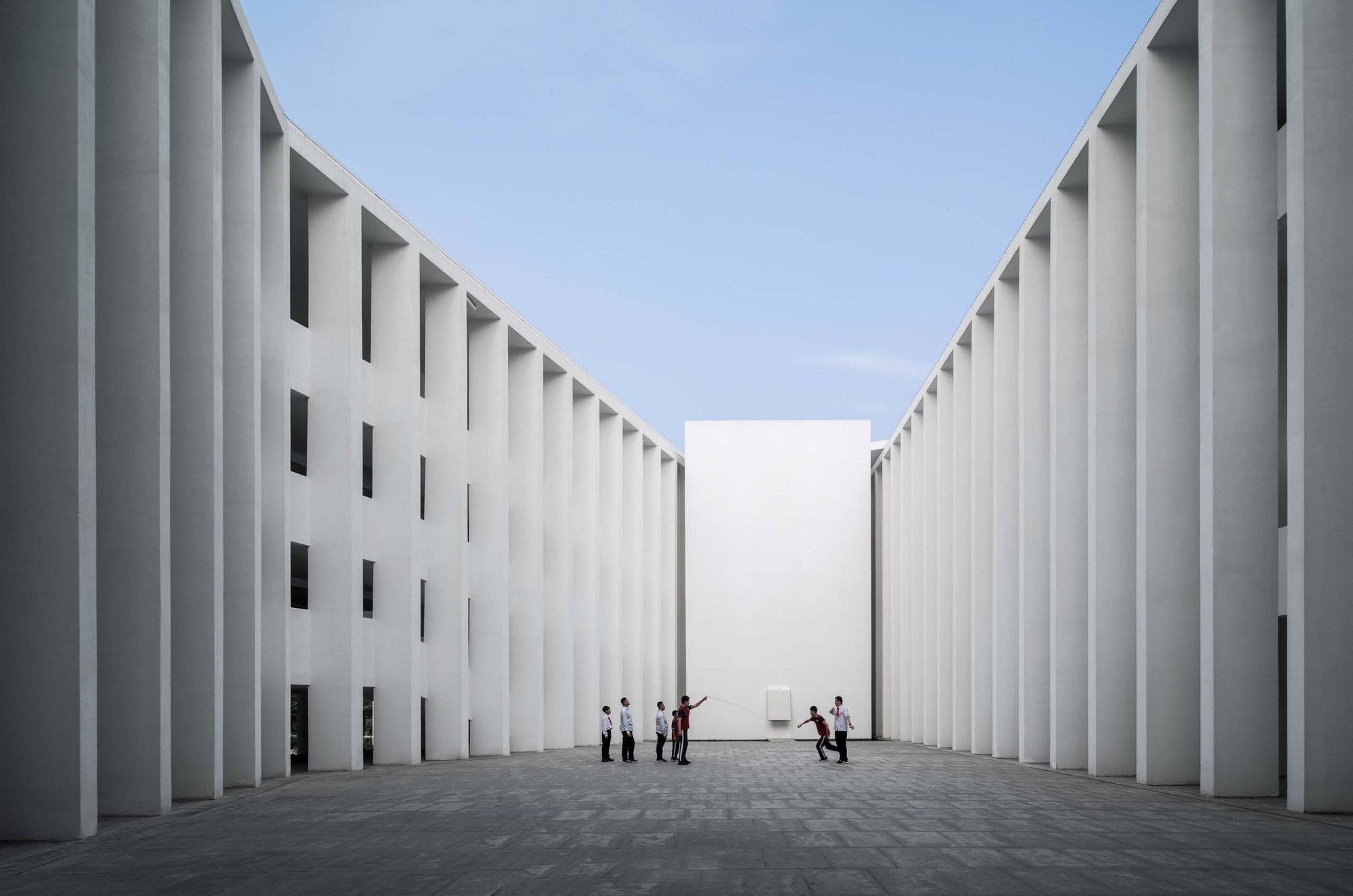 Huandao Middle School / TAO - Trace Architecture Office | ArchDaily