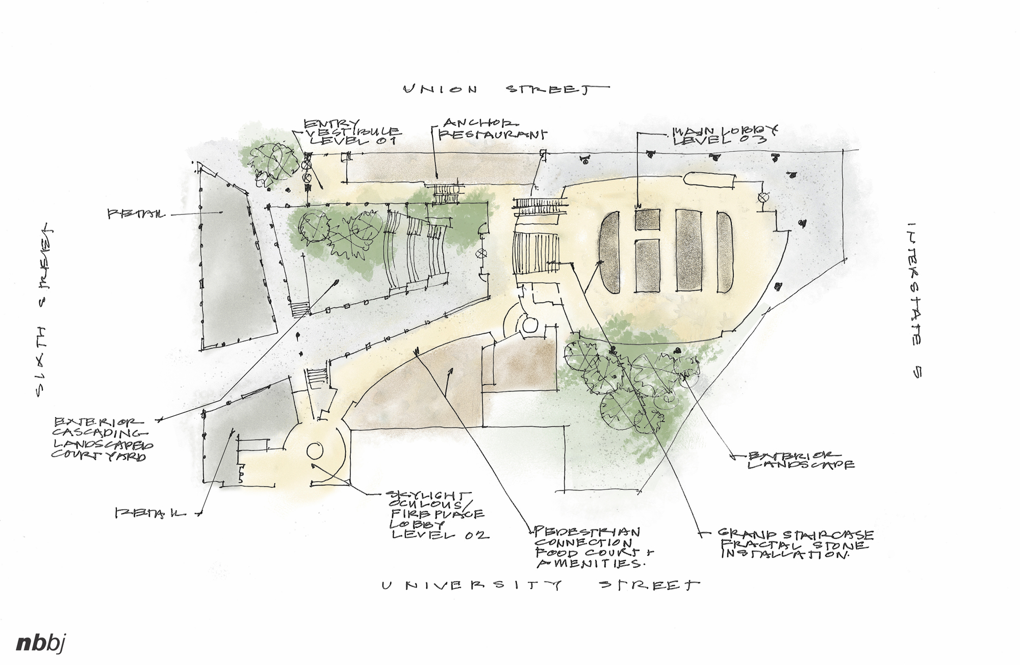 Gallery of Two Union Square Lobby / NBBJ - 12