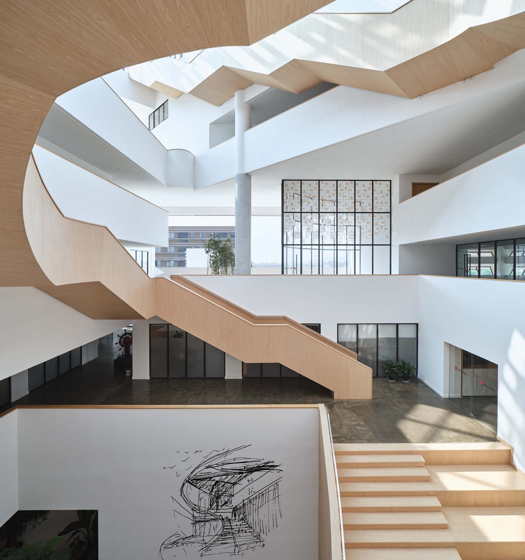Gallery of Huateng Headquarters / Leeko Studio - 22