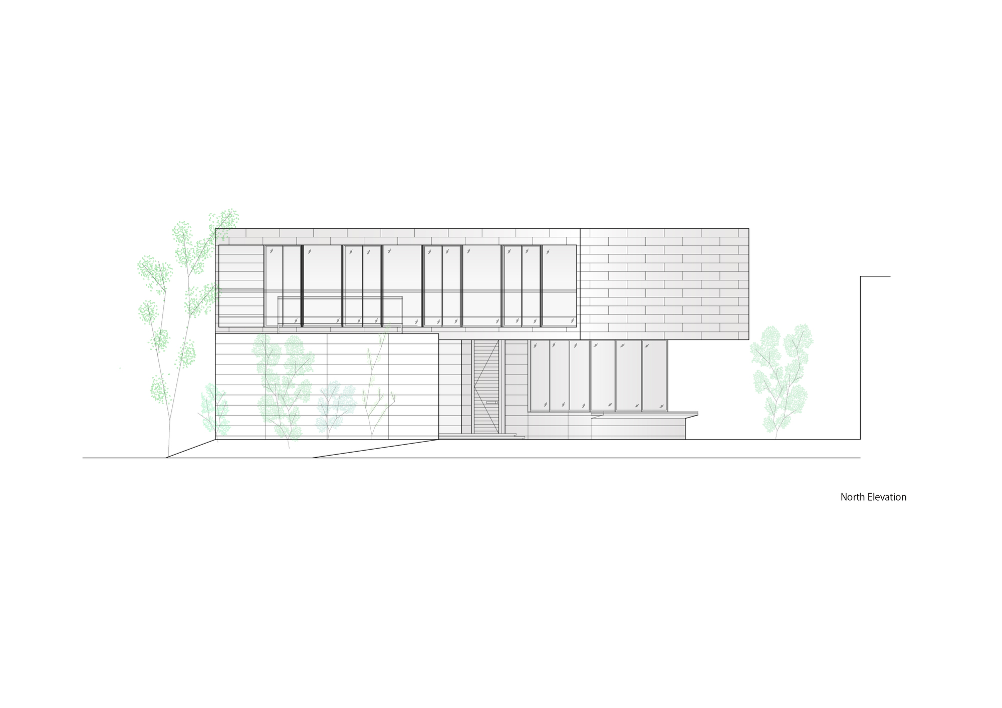 Gallery of Axis House / T-Square Design Associates - 25