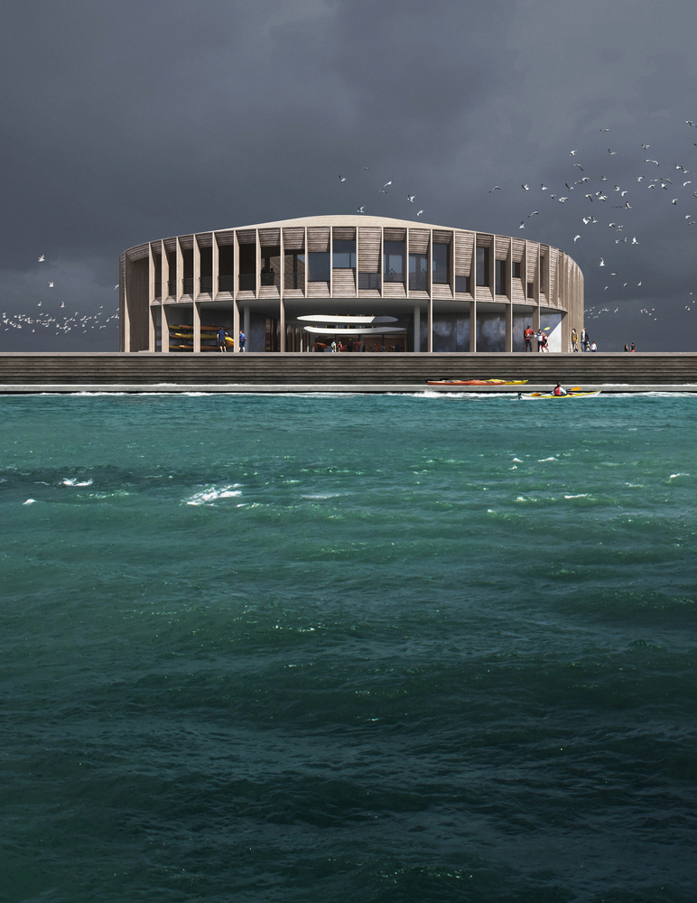 画廊 WERK+Snøhetta 赢丹麦新海事中心设计竞赛 - 3