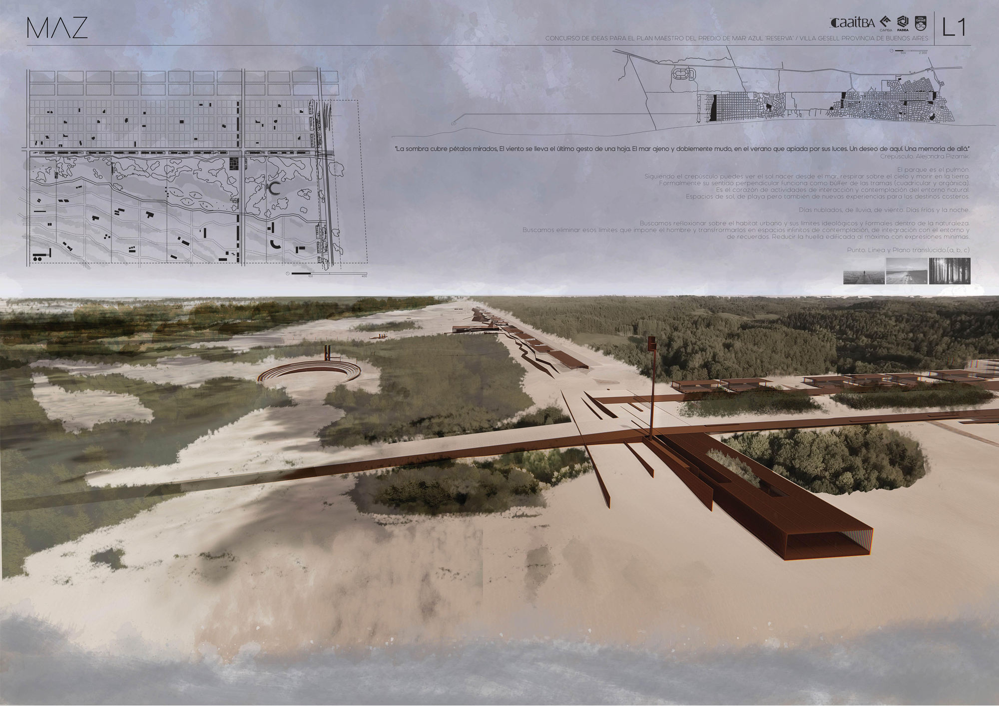 Galería de Ganadores del concurso Plan maestro Reserva Mar Azul ...