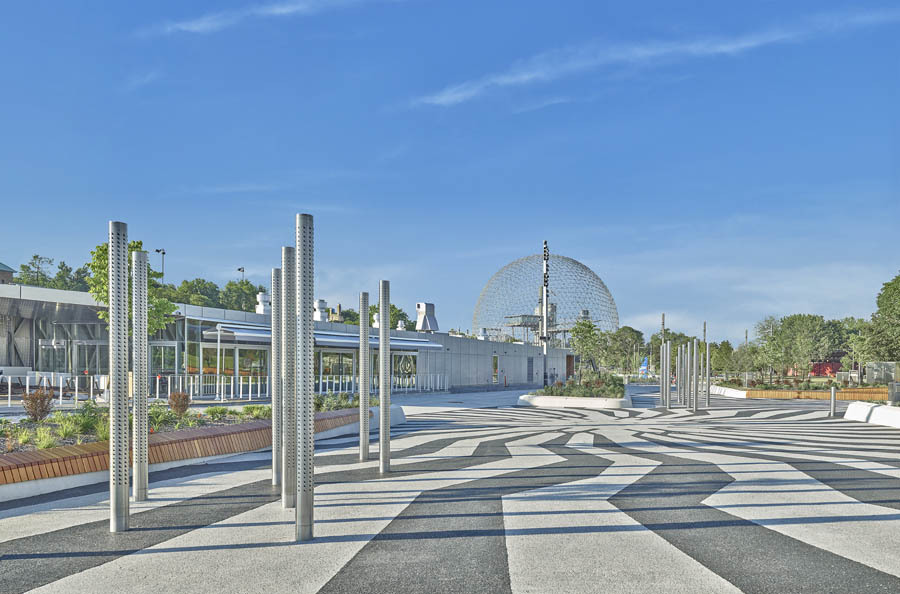 Gallery of A New Landscape in Montreal Weaves Together Icons of the ...