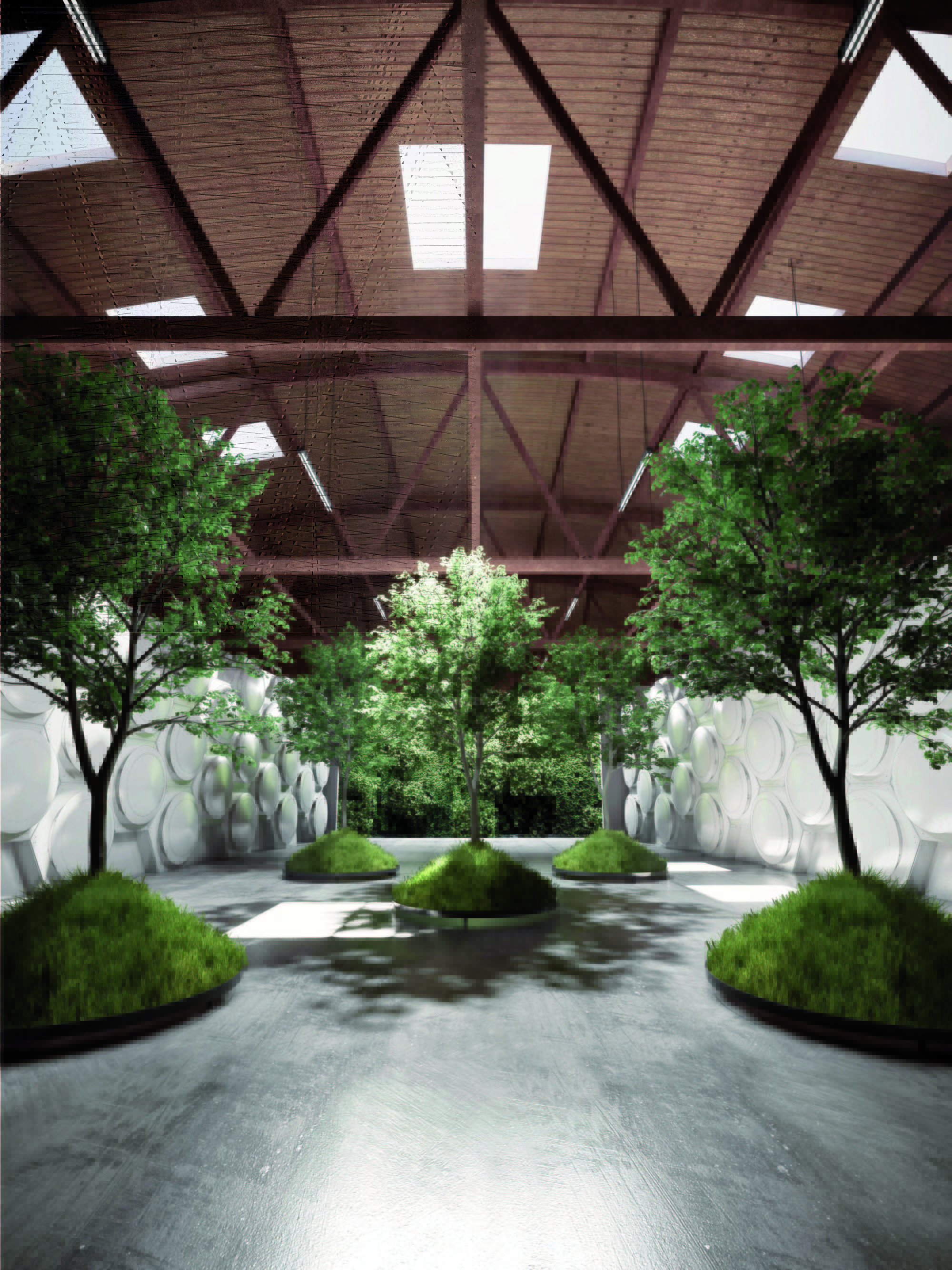 Olson Kundig Imagines a Center for Human Composting in Seattle | ArchDaily