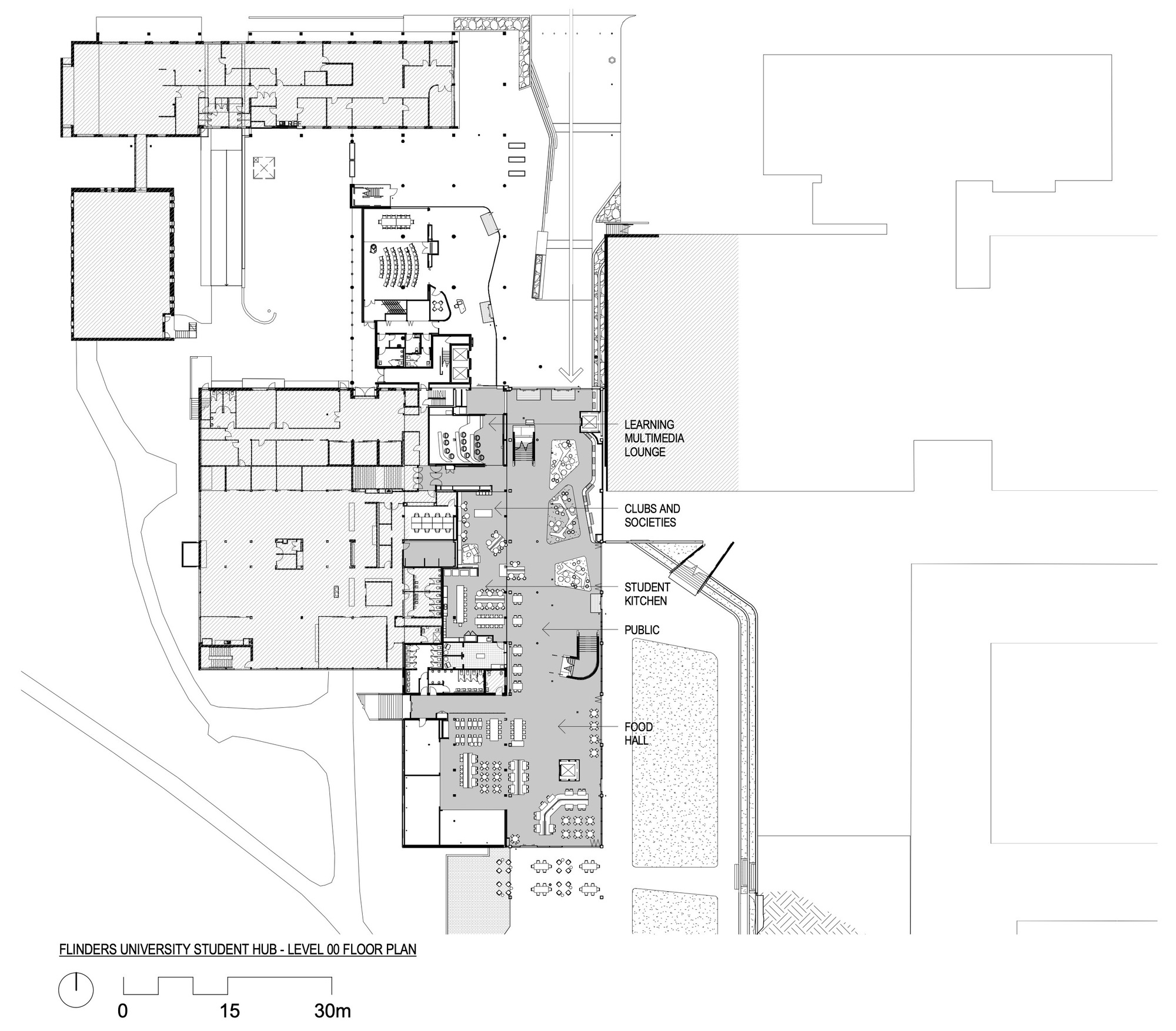 Gallery of Plaza Redevelopment and Student Hub / Woods Bagot - 11