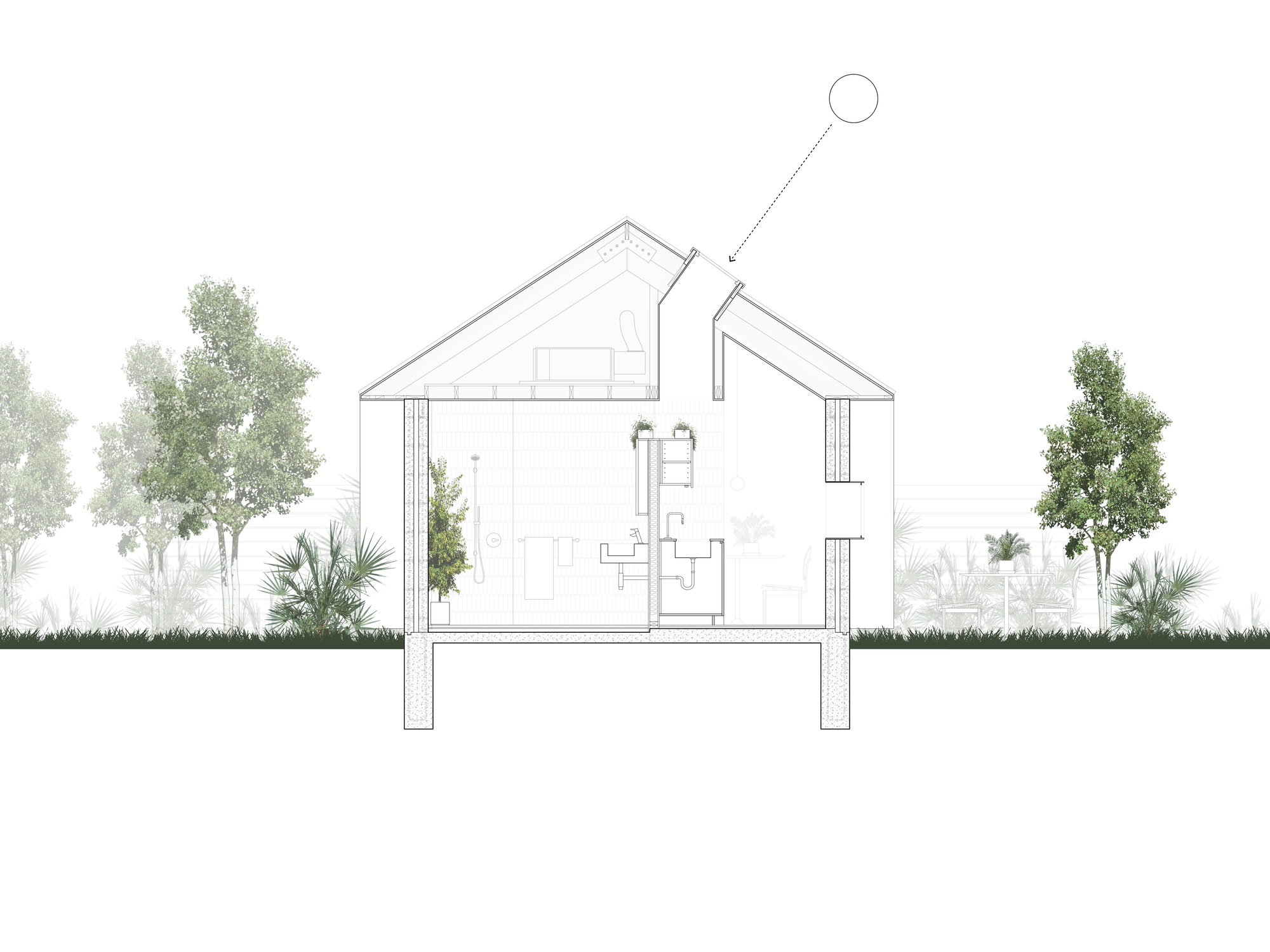 Gallery of Concrete House / Ravel Architecture - 23