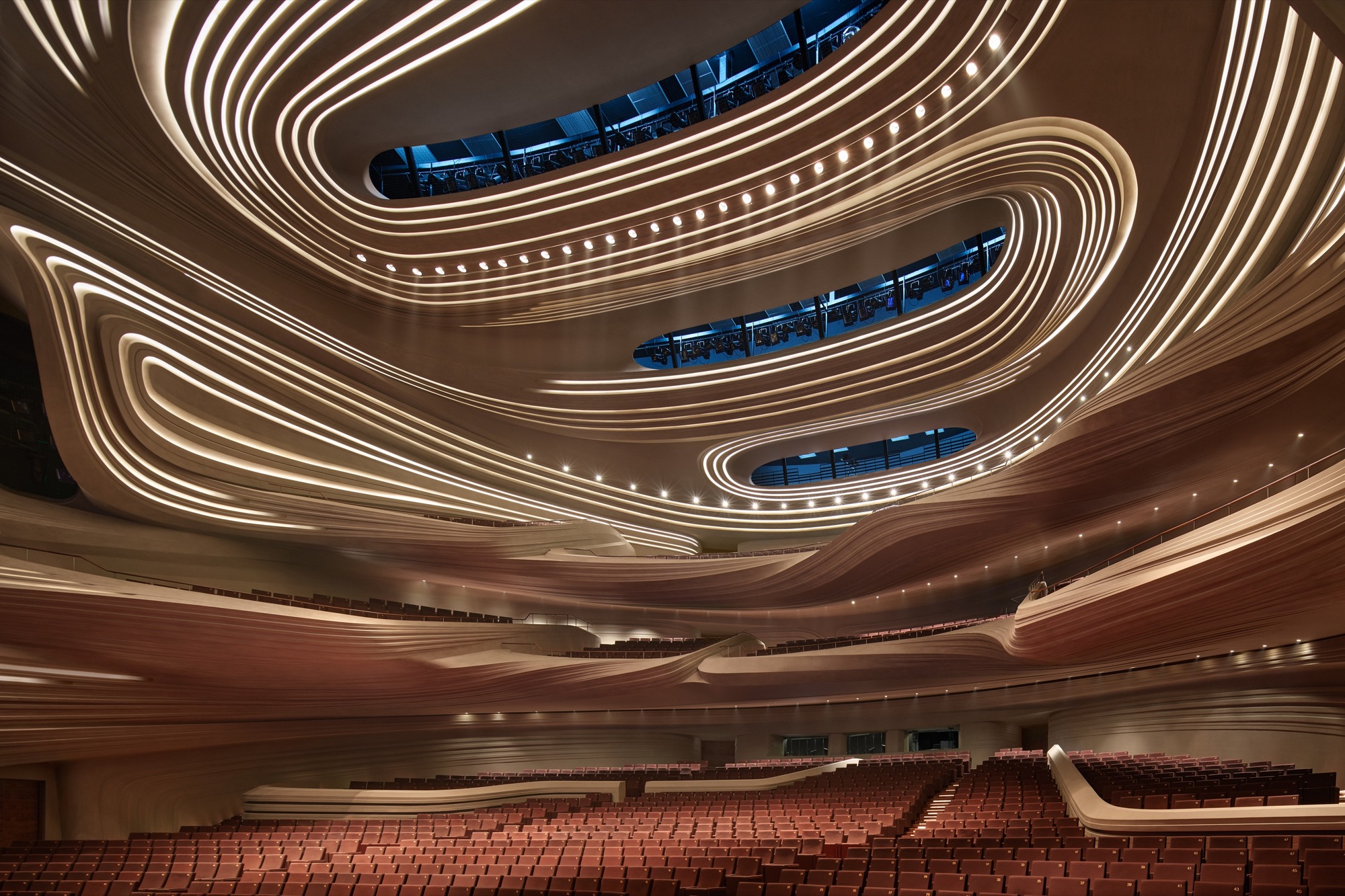 Gallery of Changsha Meixihu International Culture and Art Centre / Zaha ...