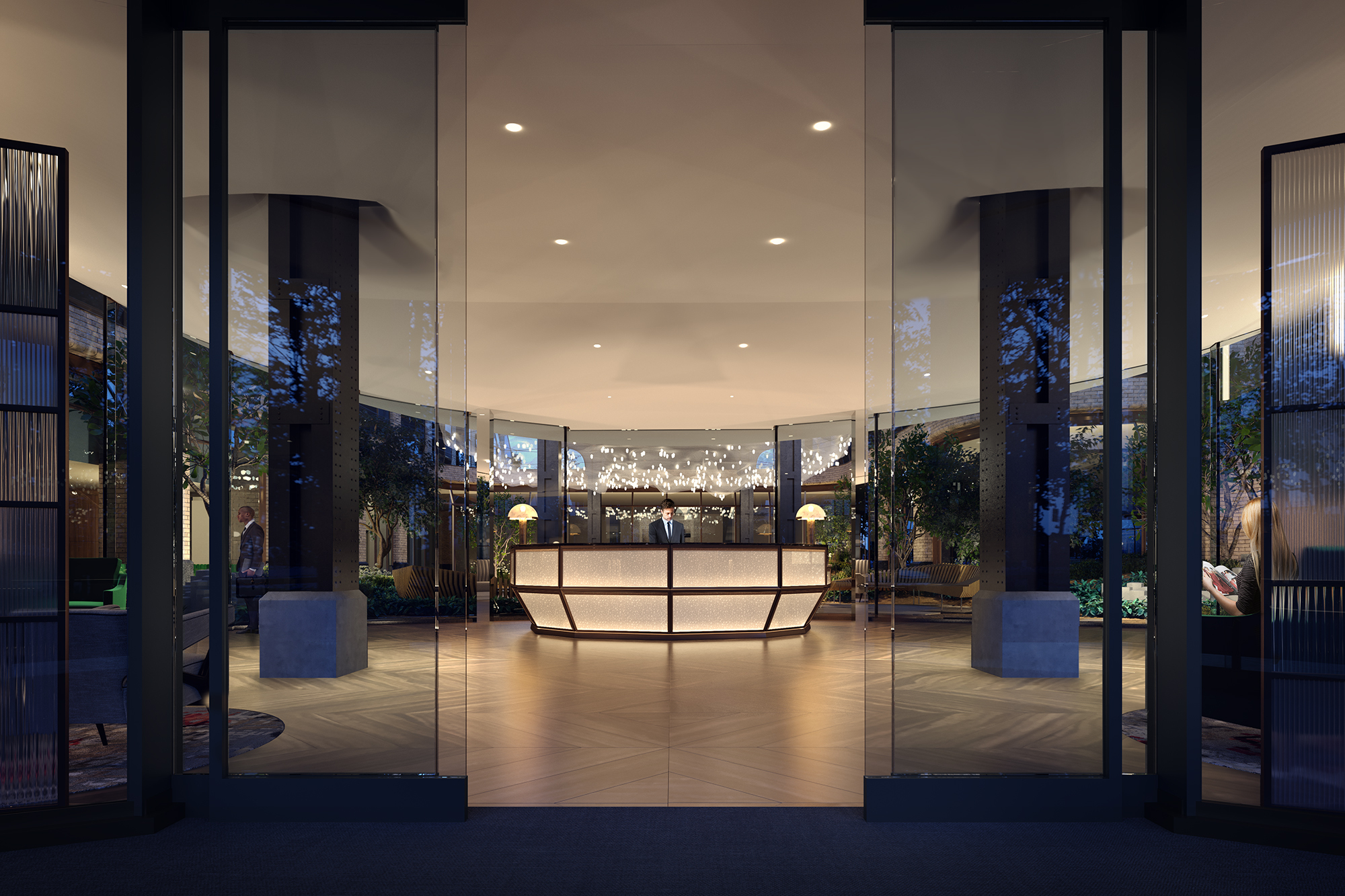 Gallery of Heatherwick Studio Releases Renders of the Lobby Pavilion at ...