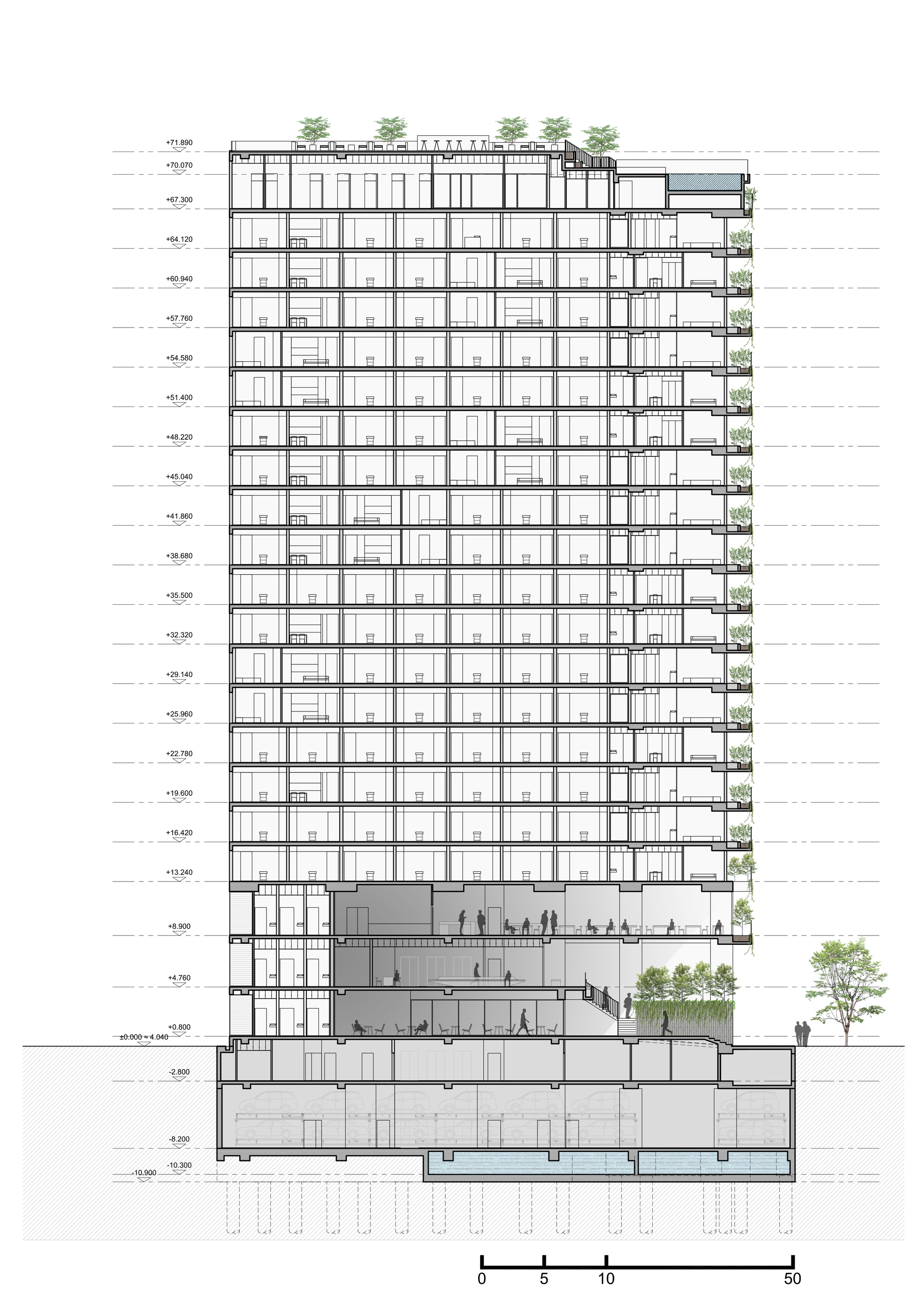 Gallery of Chicland Hotel / VTN Architects - 49