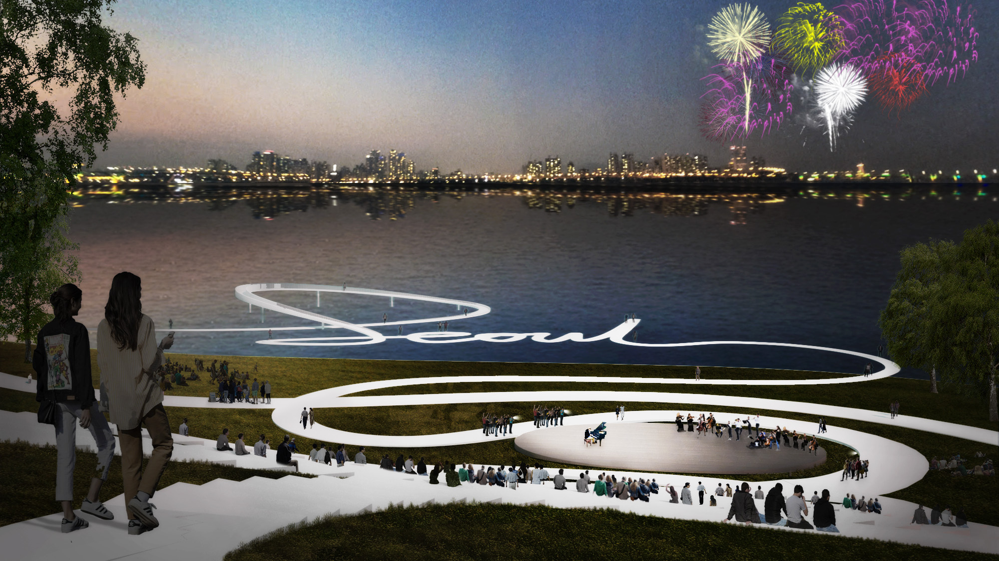 Gallery of MVRDV Wins Competition to Reimagine Seoul’s Waterfront - 7