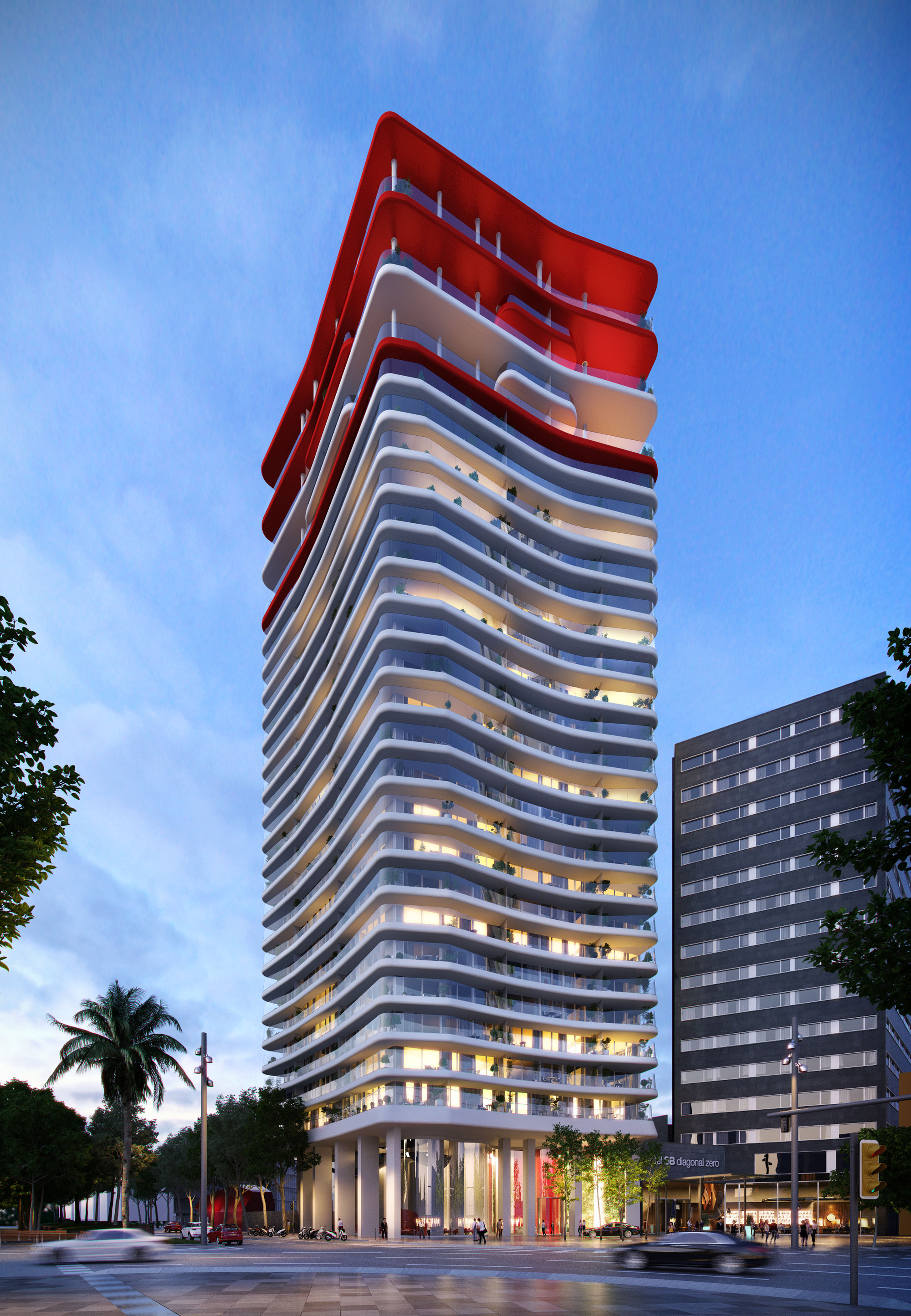Gallery of Odile Decq Unveils New Images of First Residential ...