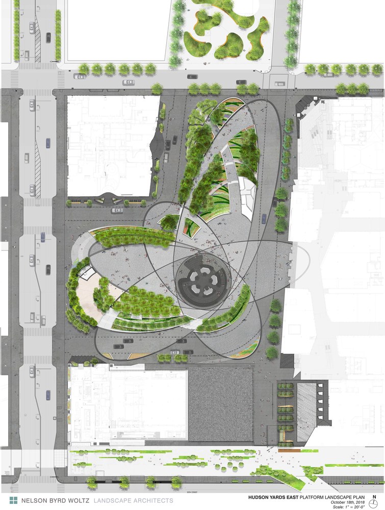 画廊 纽约哈德逊广场公共绿地 / Nelson Byrd Woltz Landscape Architects - 13