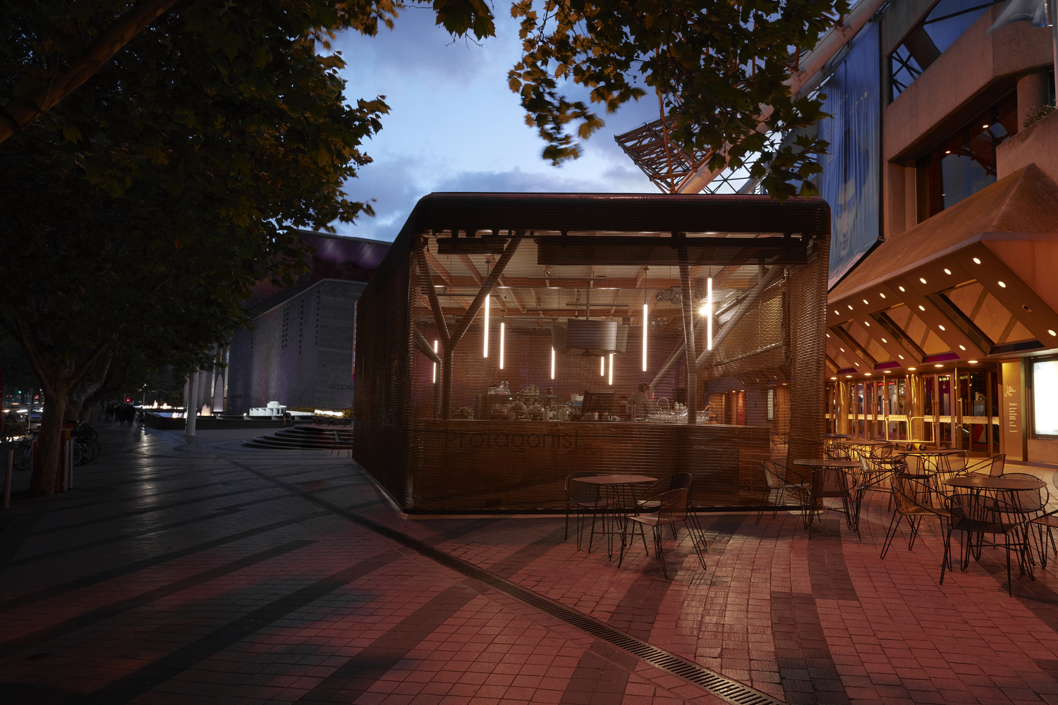 Gallery of The Protagonist Café & Bar / Cumulus Studio - 9