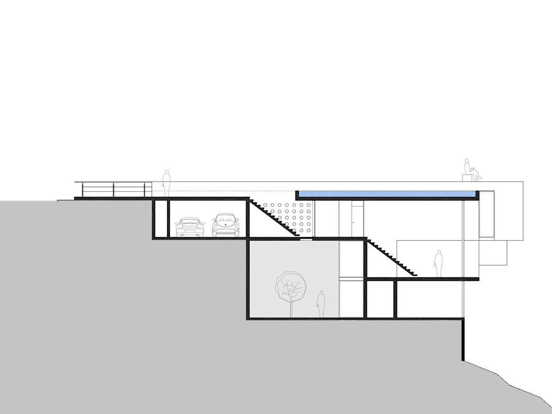 Galería de Espejos de agua en casas argentinas: ejemplos en planta y ...