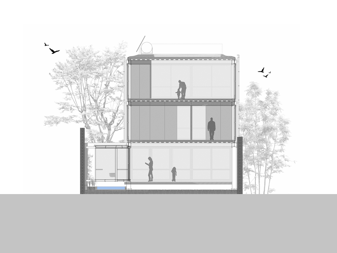 Galería de Espejos de agua en casas argentinas: ejemplos en planta y ...